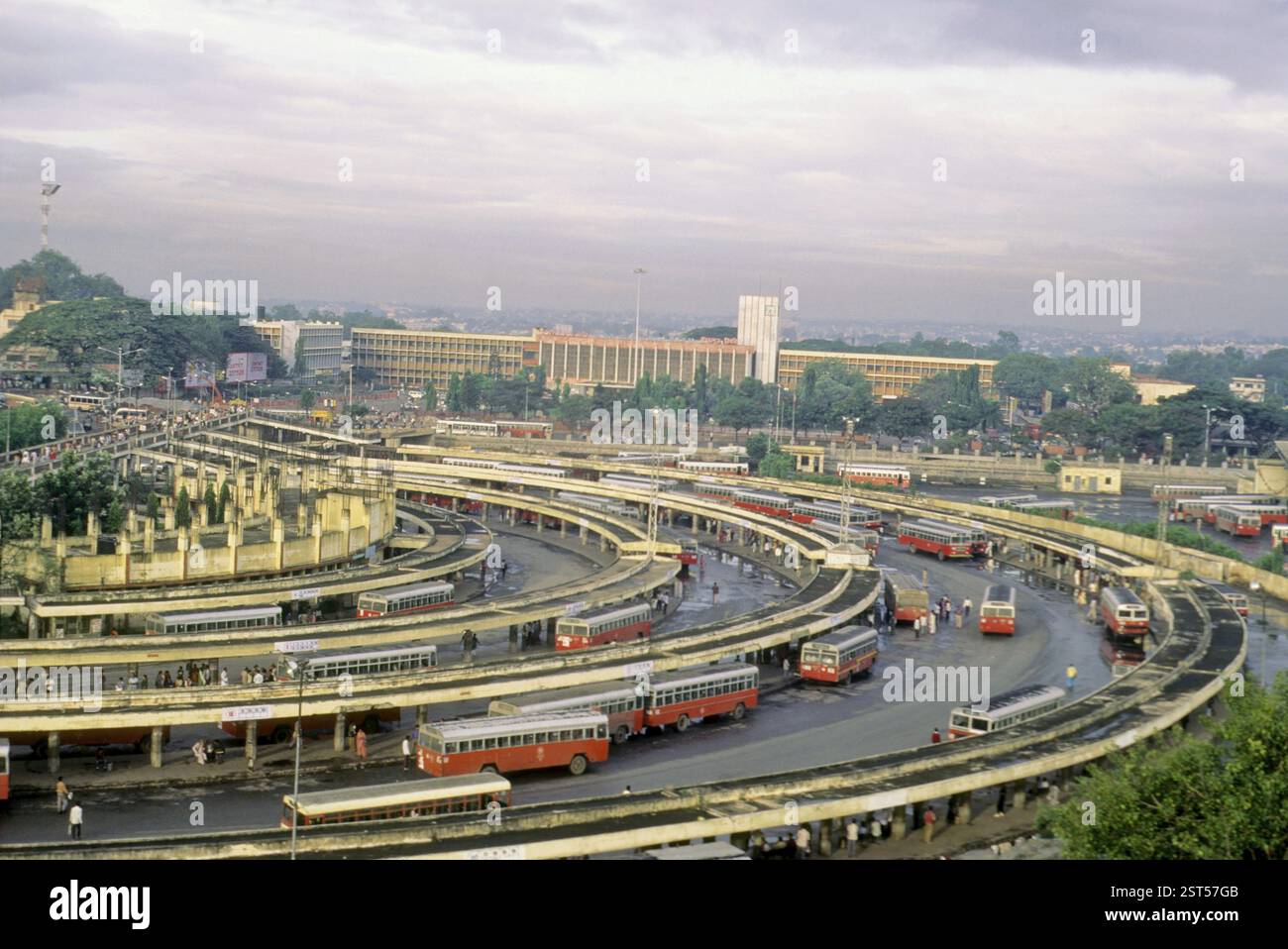 Central bus stand, bangalore, karnataka, india Stock Photo - Alamy