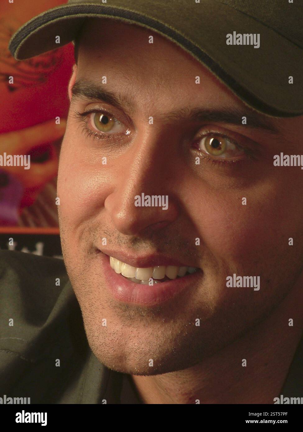 South Asian Indian Bollywood Film Star Actor Hrithik Roshan Smiling ...