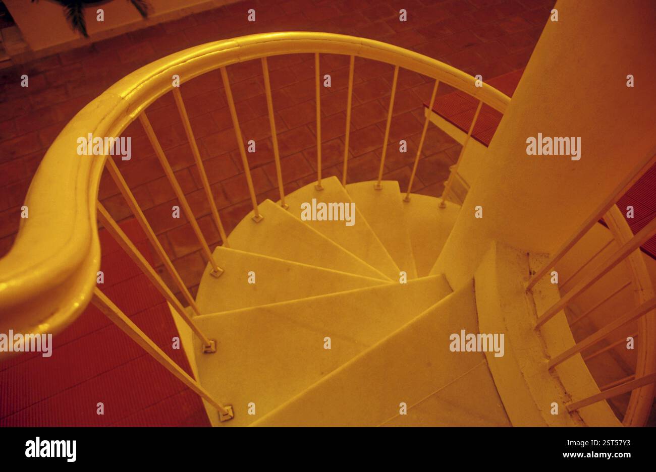 Modern Spiral Staircase Stock Photo - Alamy