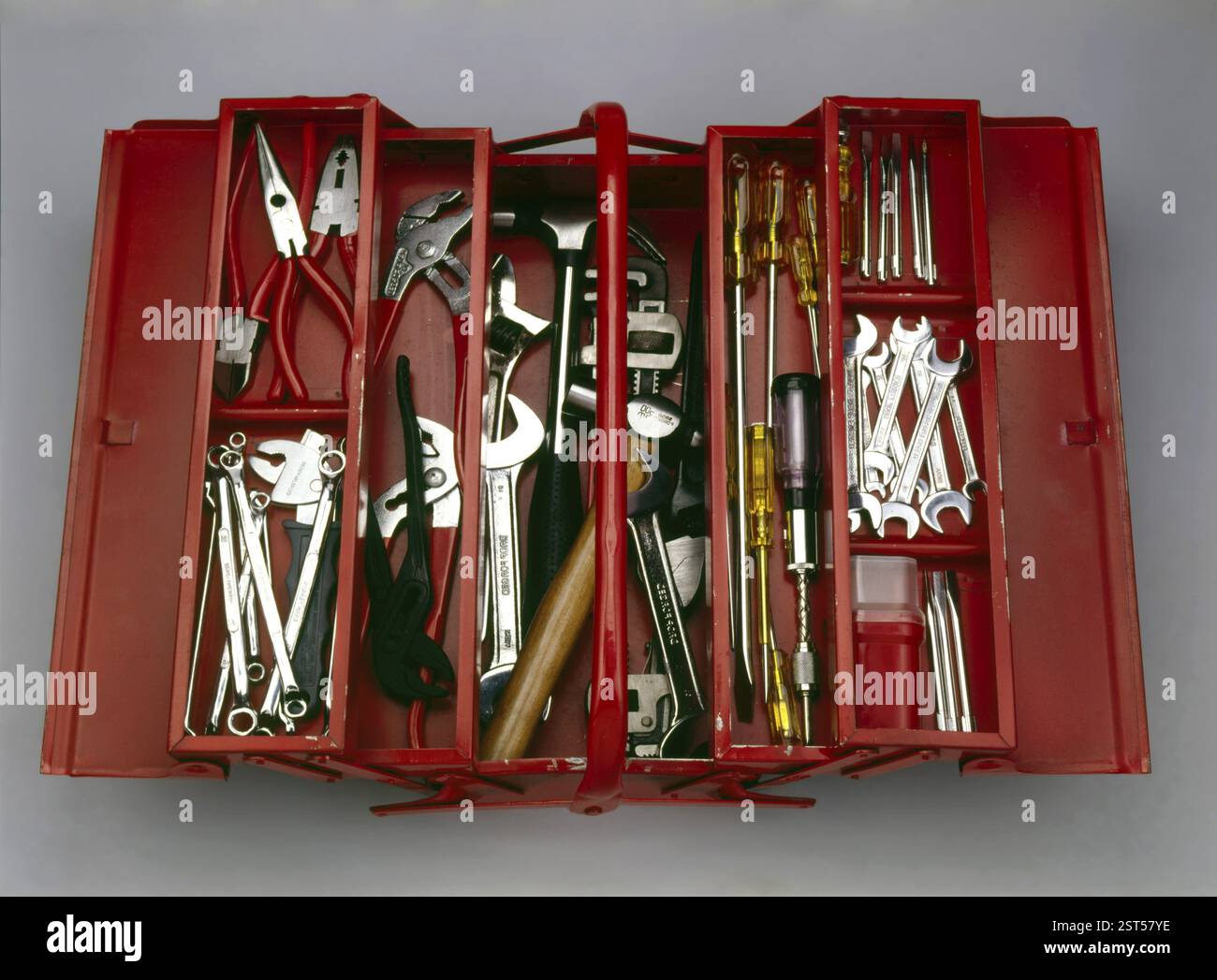 Concept Hand Tool Box Stock Photo - Alamy
