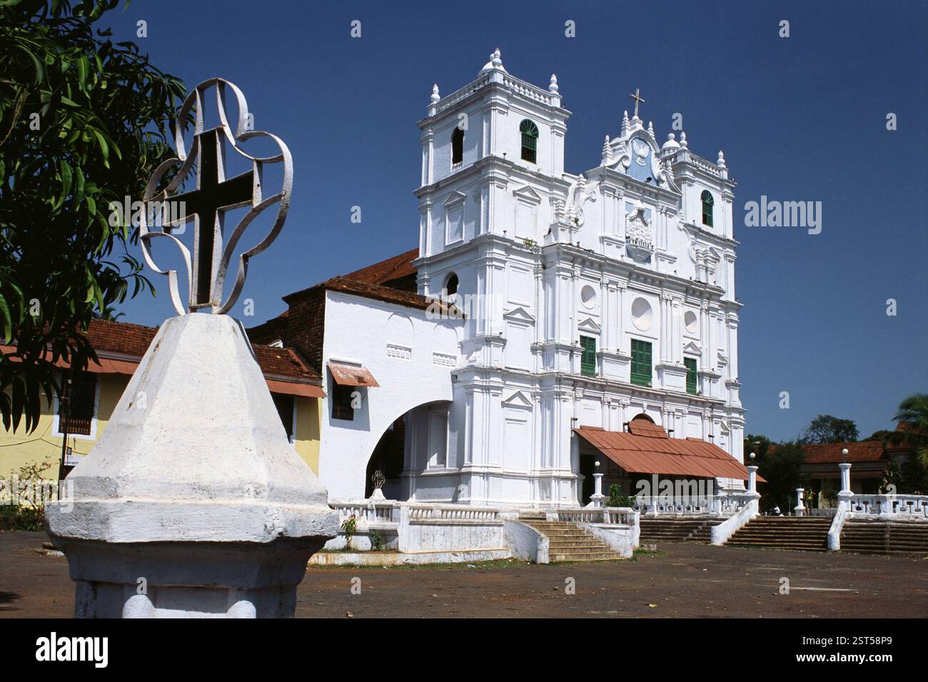 Holy Spirit church, Margao, Goa, India, Asia Stock Photo - Alamy