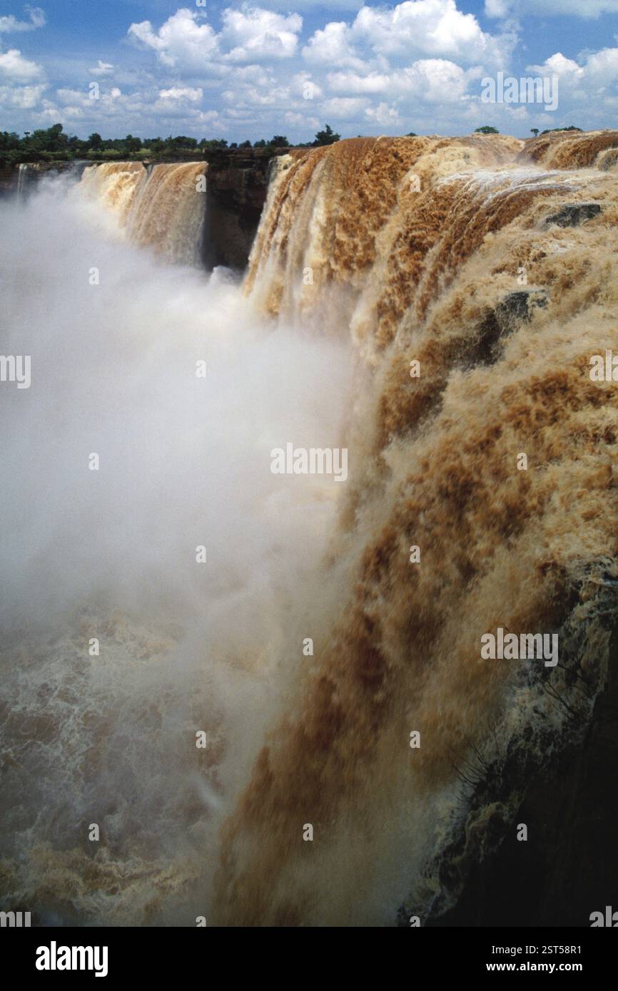 Chitrakoot falls on Indravati river, Madhya Pradesh, india Stock Photo ...
