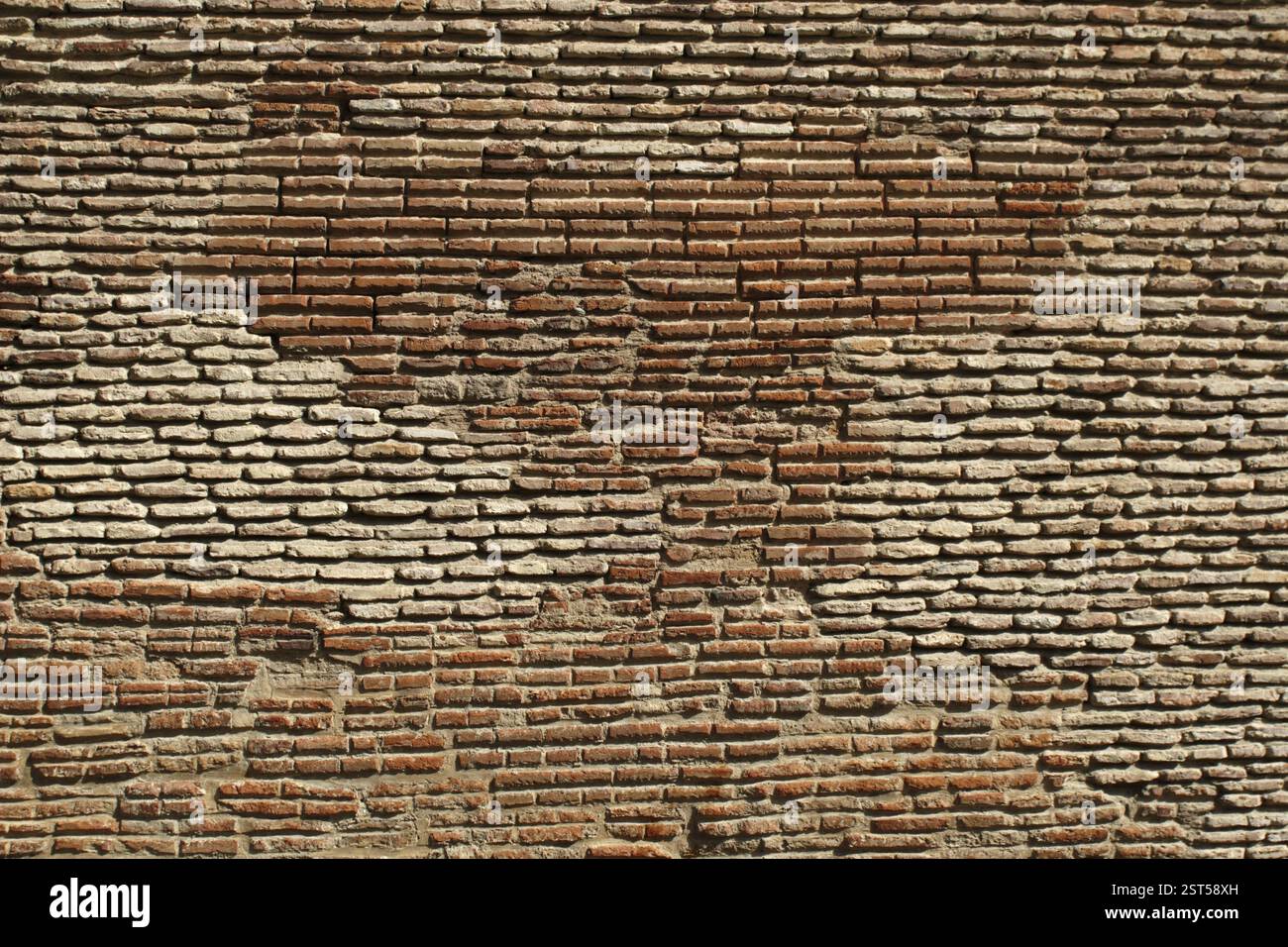 Brick wall at The Residency, Lucknow, Uttar pradesh, India, Asia Stock ...