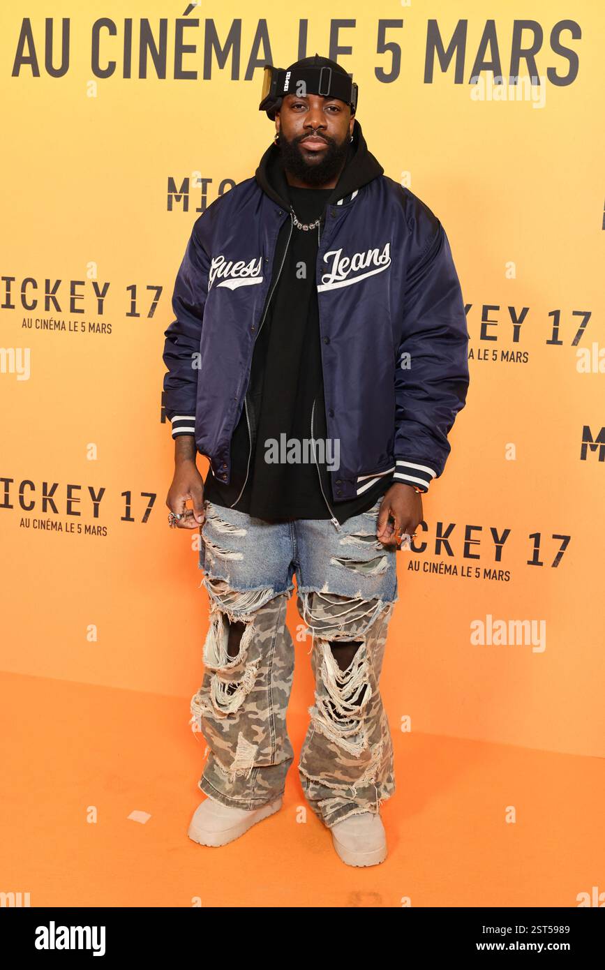 Paris, France. 16th Feb, 2025. Isaiah Denzel Credit: Abaca Press/Alamy ...