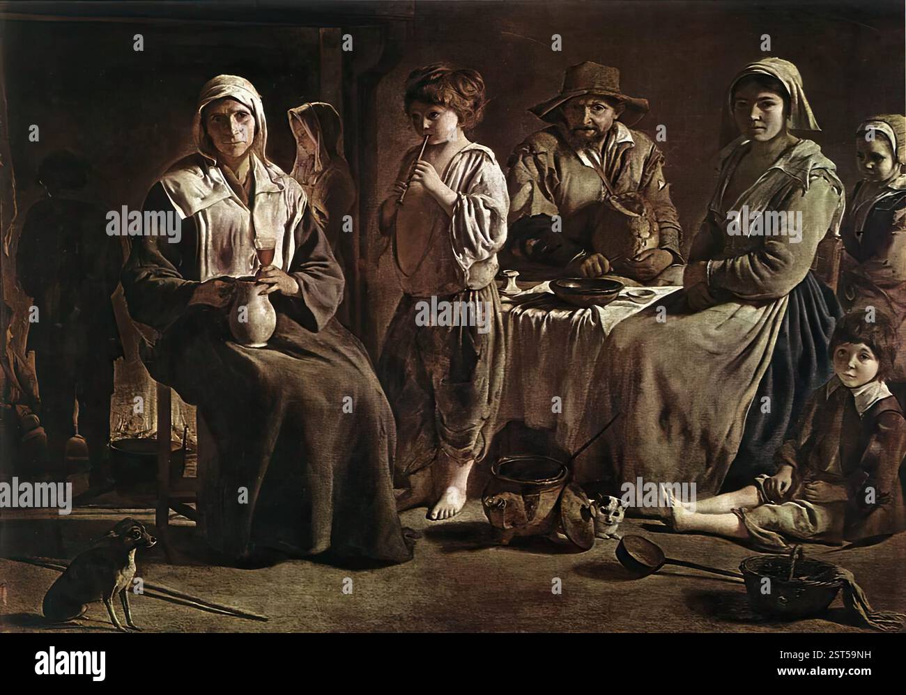 LE NAIN brothers (b. 1598/1610, Laon, d. Louis and Antoine: 1648 ...