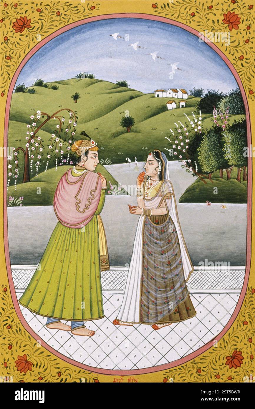 Year calendar picture & painting for a hindu month margshes, india ...