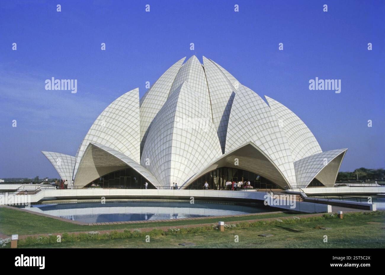 Bahai Temple, Delhi, India, Asia Stock Photo - Alamy
