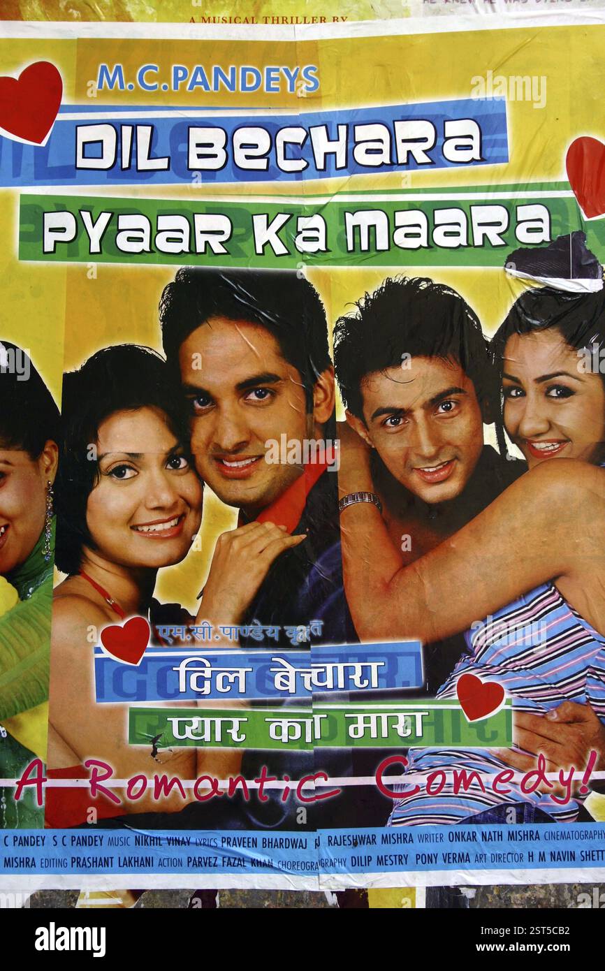 Bollywood advertisement mumbai hi-res stock photography and images - Alamy