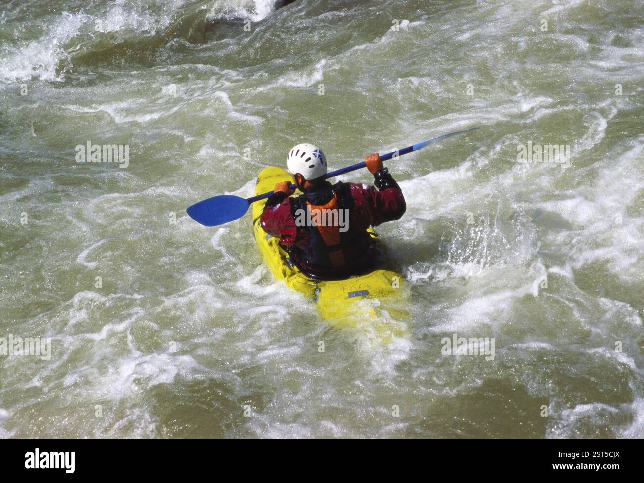 Kayaking in Ganges, Devprayag to Rishikesh, Uttaranchal, India, Asia ...