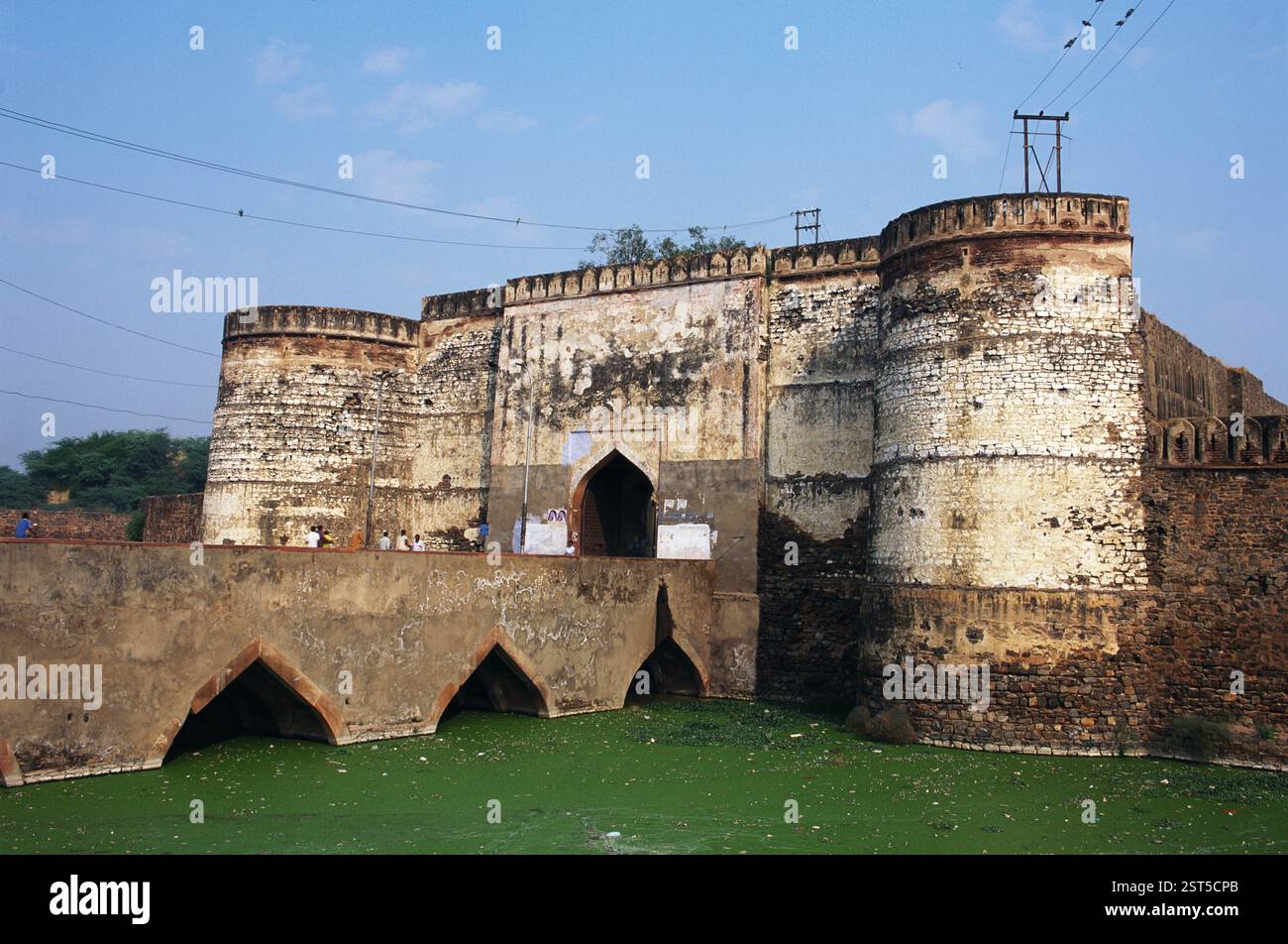 Lohiya Gate, Massive Fortification & Bridge, Lohagarh Fort, Bharatpur ...