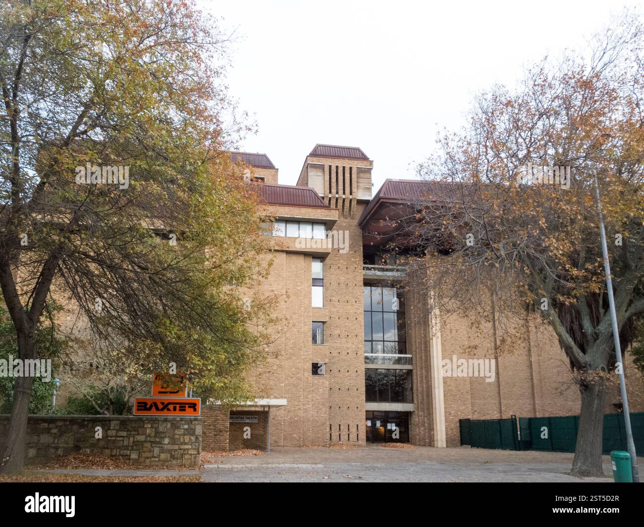 Baxter theatre complex building exterior facade in Rondebosch, Cape ...