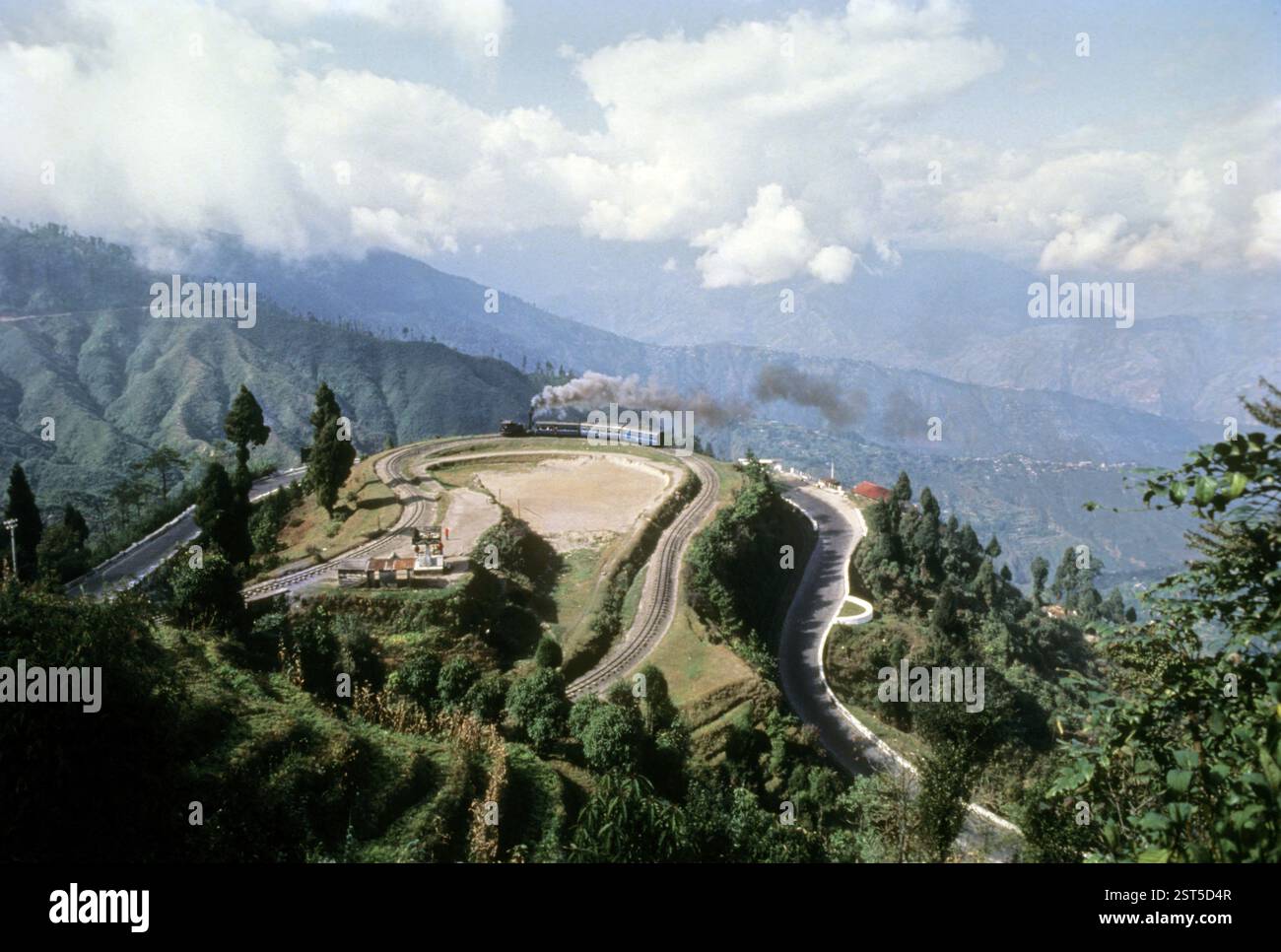 Toy train, darjeeling, west bengal, india Stock Photo - Alamy