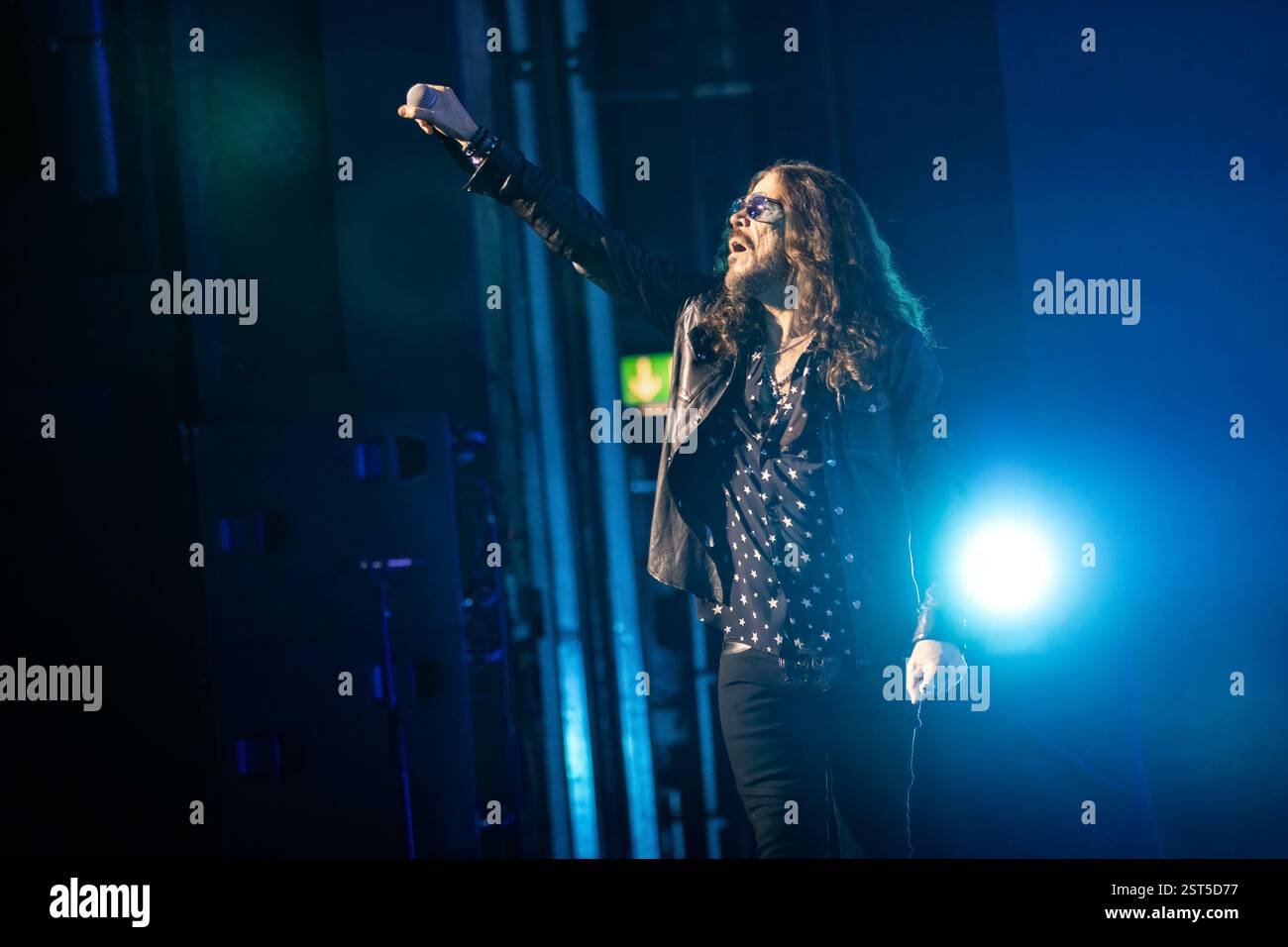 Oslo, Norway. 16th, February 2025. The Norwegian heavy metal band TNT ...