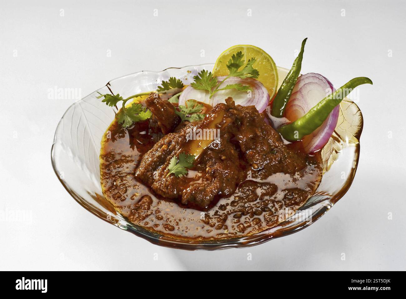 Meal, Non-vegetarian Meat Masala, Food Styles Stock Photo - Alamy