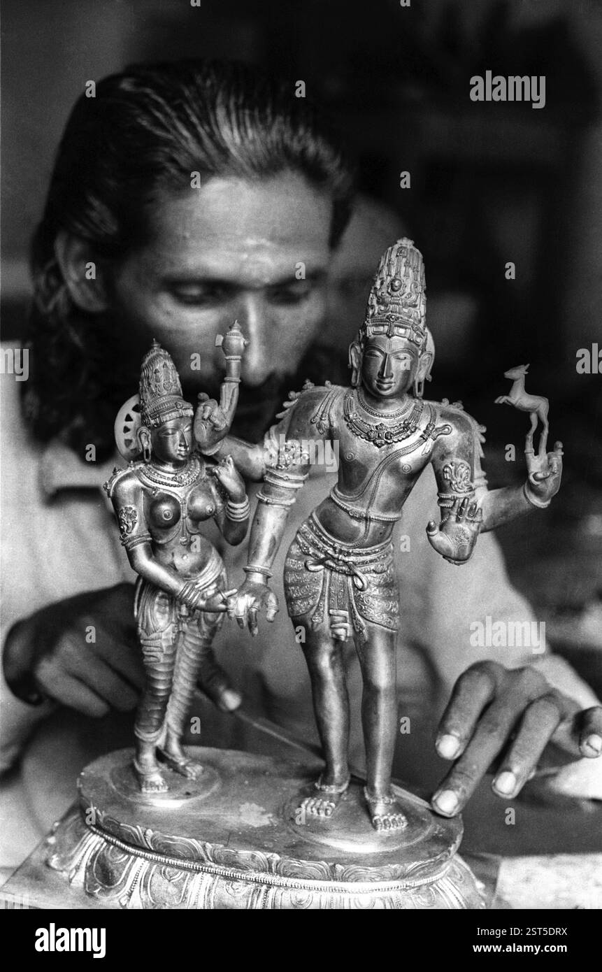 Bronze finishing Black and White Stock Photos & Images - Alamy