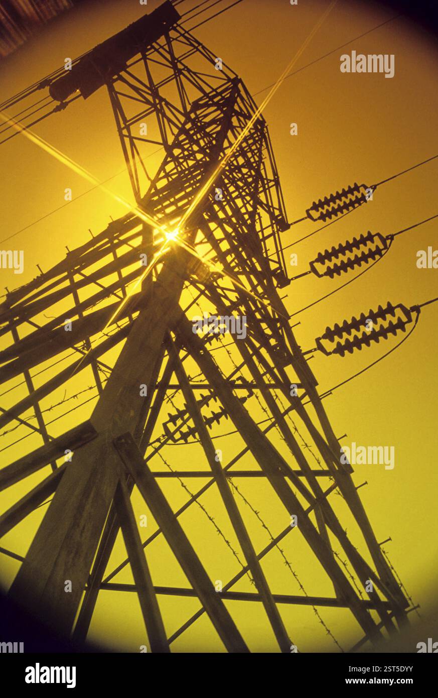 High frequency electric pole, bombay mumbai, maharashtra, india Stock ...