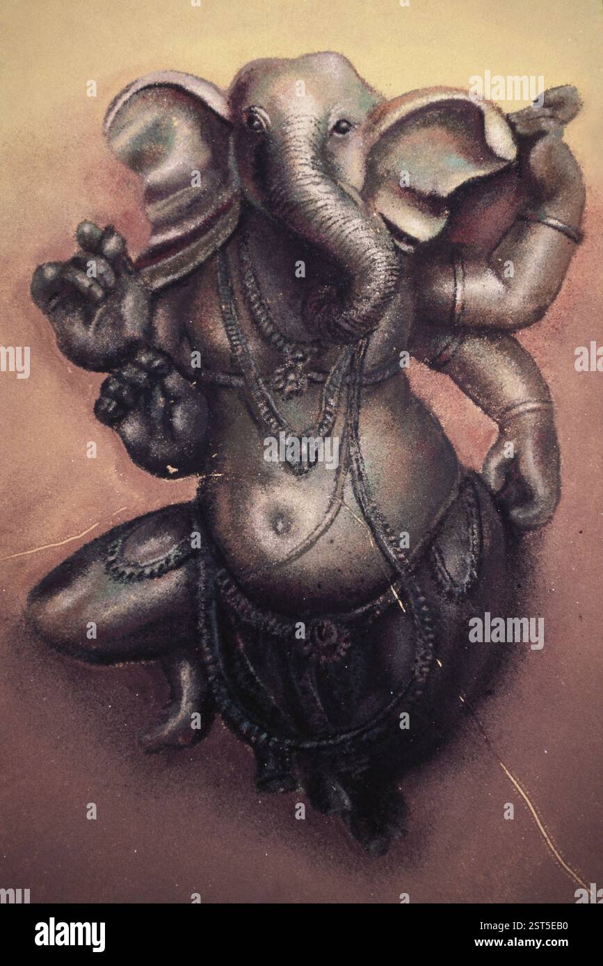 Rangoli of God Ganesh ganpati artists of rangavalli kala darshan ...