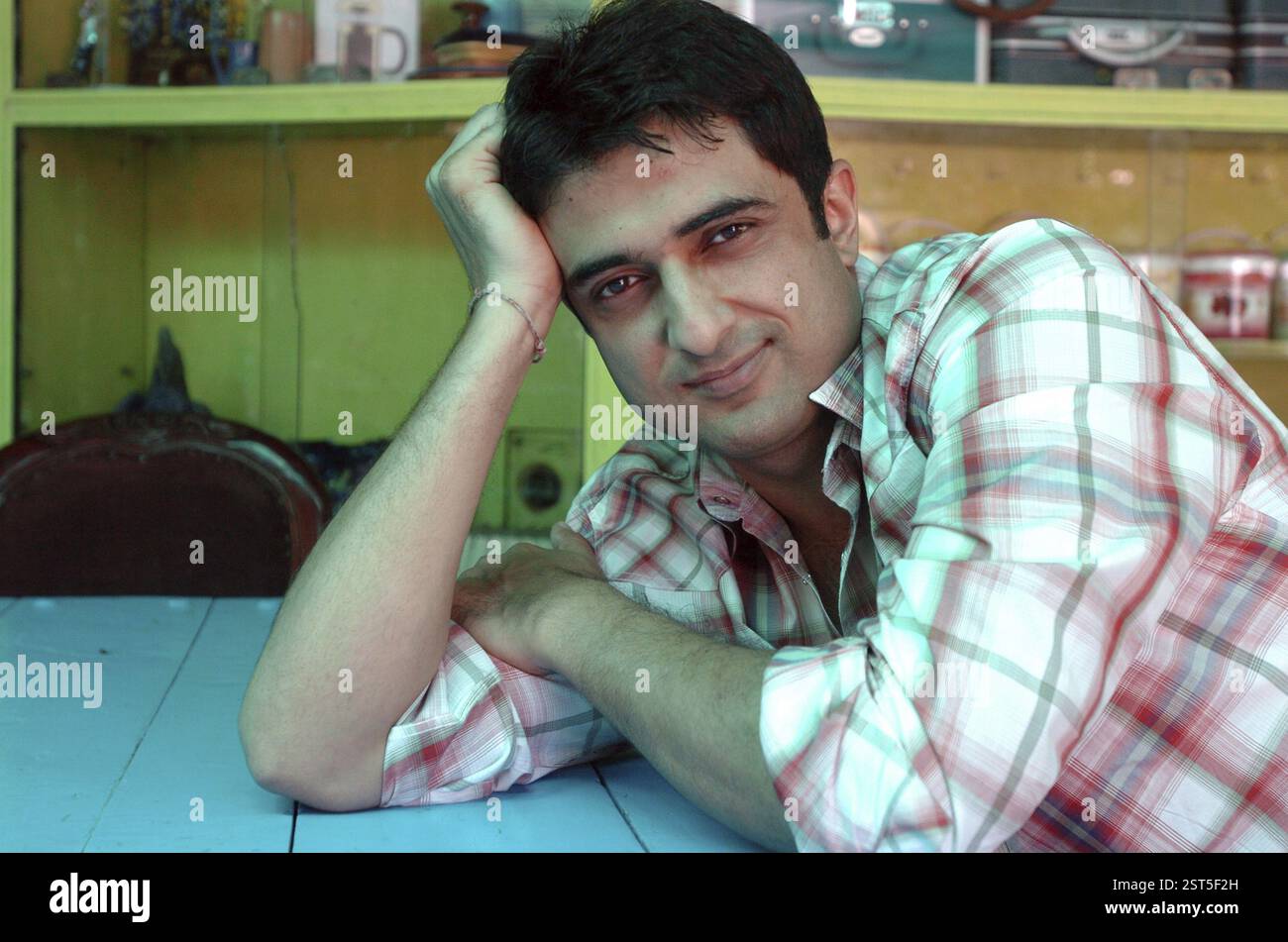 South Asian Indian Bollywood Film Actor Sanjay Suri at a restaurant in ...