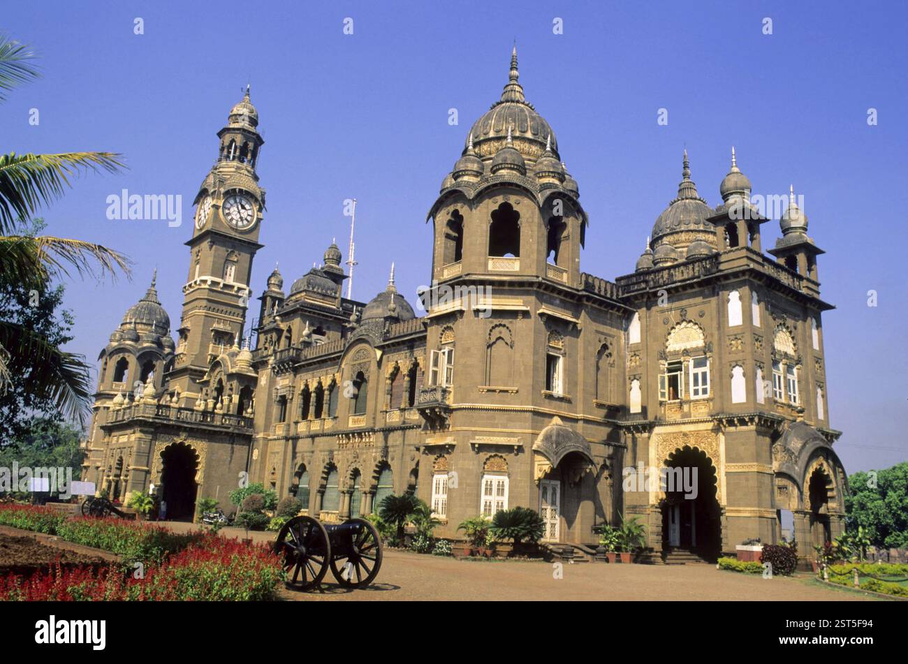 New Palace Built in 1877 to 1884, Kolhapur, Maharashtra, india Stock ...