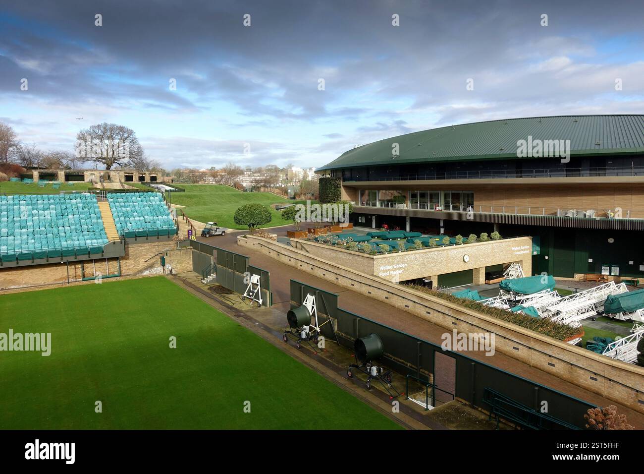 Tennis Courts, Wimbledon, London, UK Stock Photo - Alamy