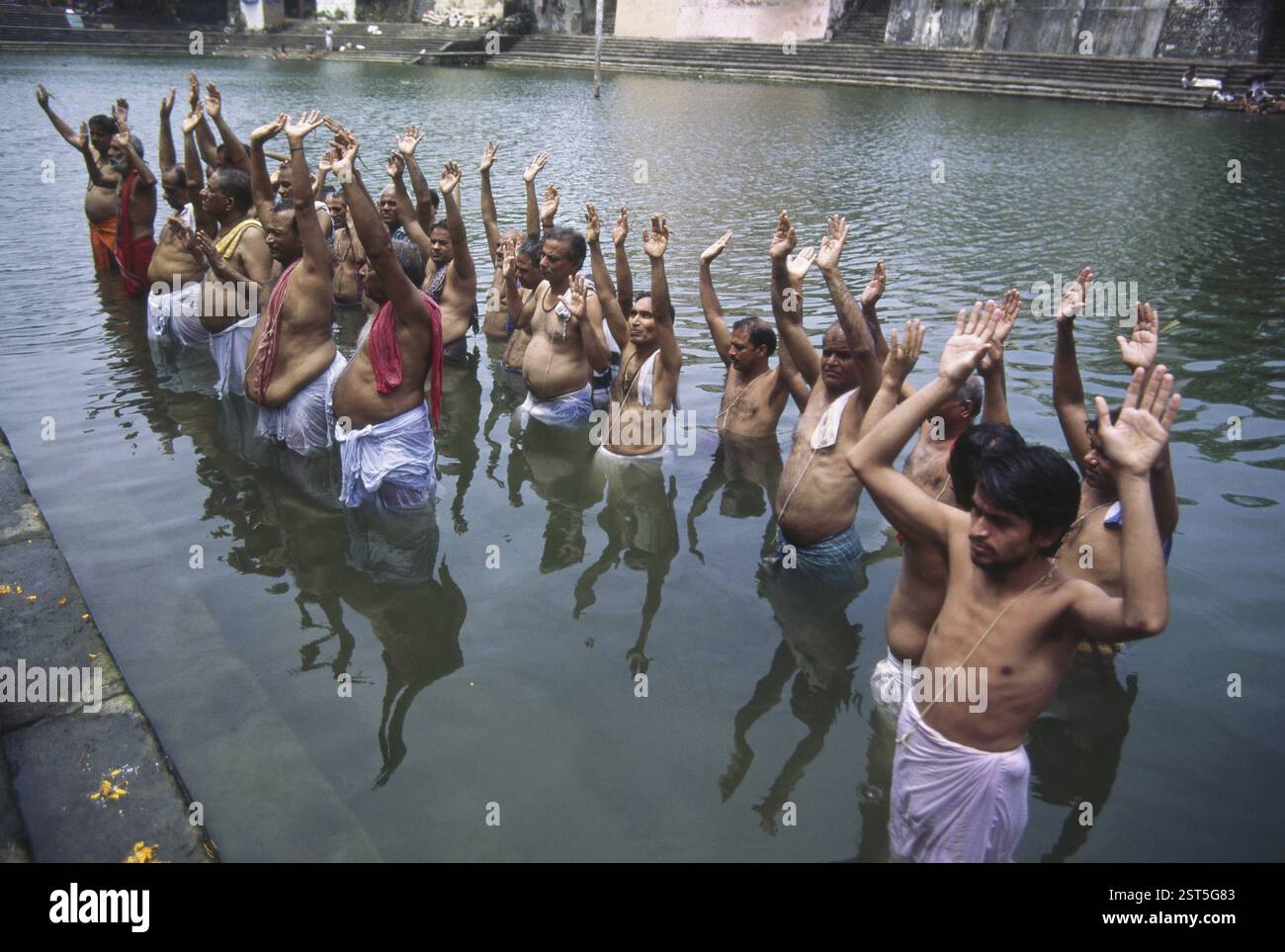 Hindus thread ceremony, banganga, bombay mumbai, maharashtra, india ...