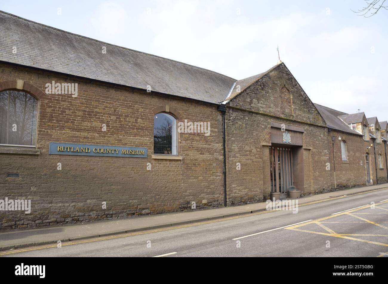 The Rutland County Museum in Catmose Street, Oakham, Rutland. The ...