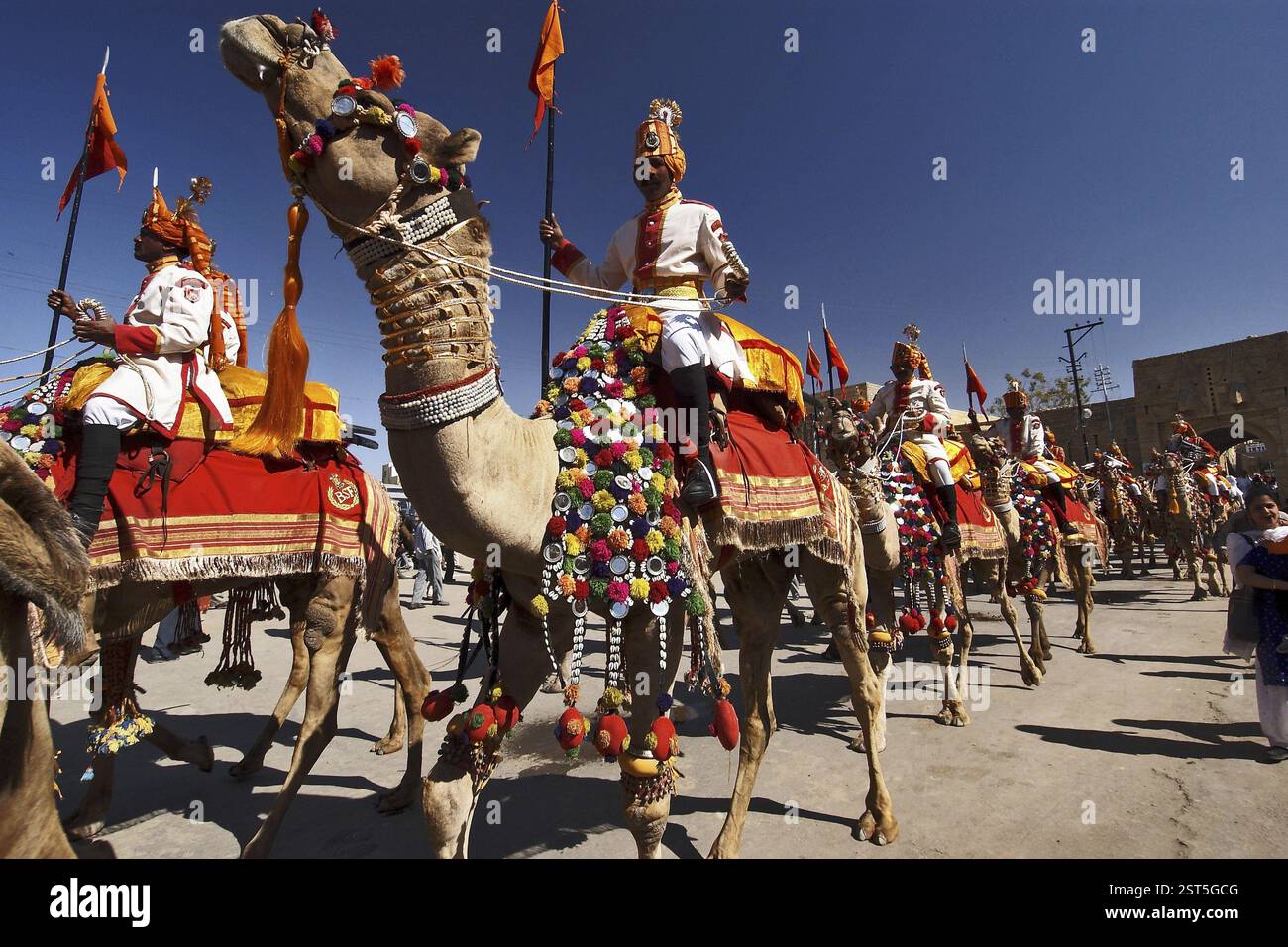 Camel Procession, Ceremonial procession, Desert Festival 2004 ...