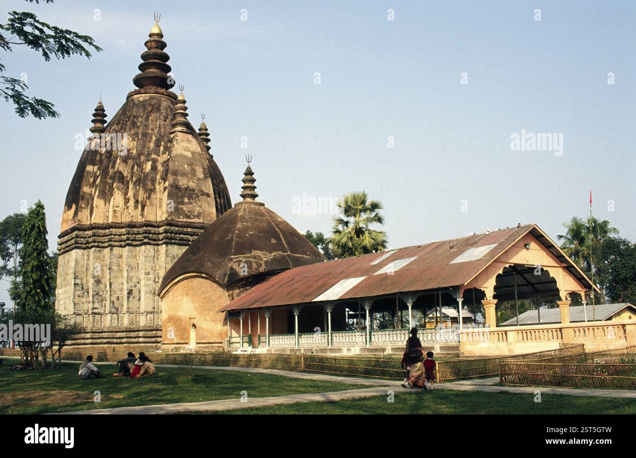 God Shiv tallest temple, sibsagar, assam, india Stock Photo - Alamy