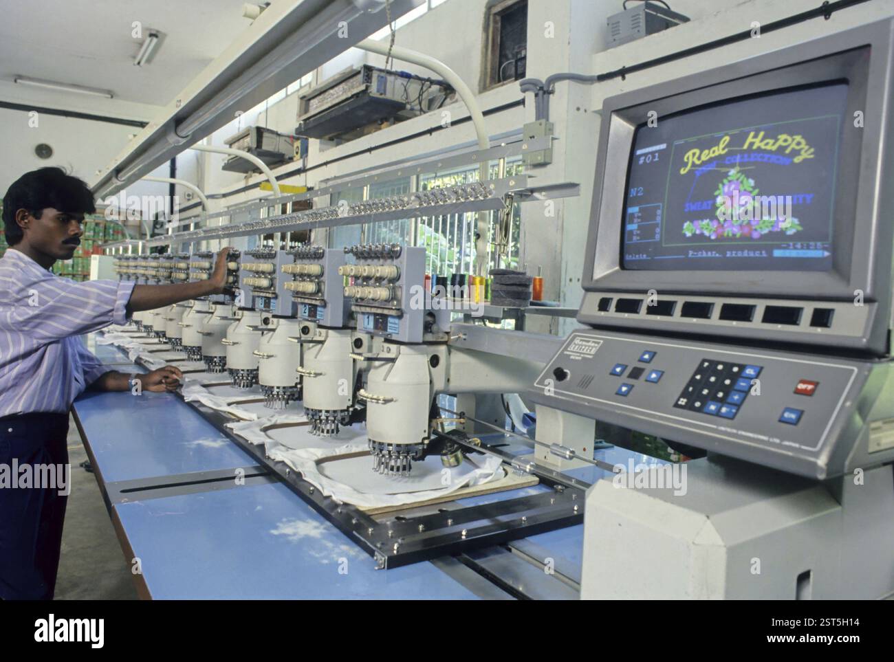 Electronics embroidery machine hi-res stock photography and images - Alamy