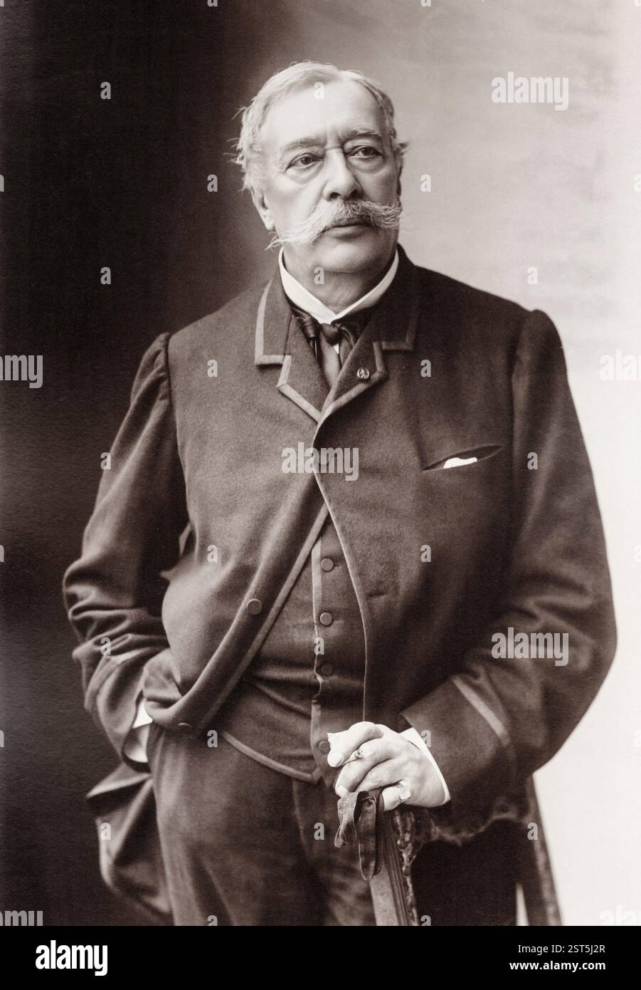 Alfred Stevens. Portrait photograph of the Belgian social realist ...