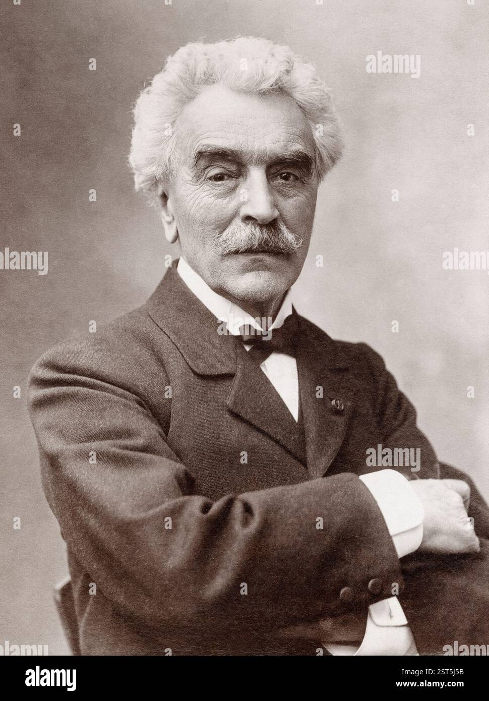 Jean-Léon Gérôme (1824-1904) portrait photograph of the French academic ...