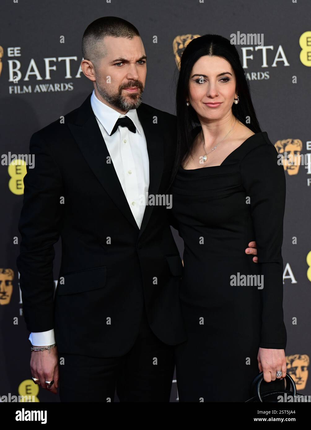 LONDON, UK. 16th Feb, 2025. Robert Eggers and Alexandra Shaker at EE ...