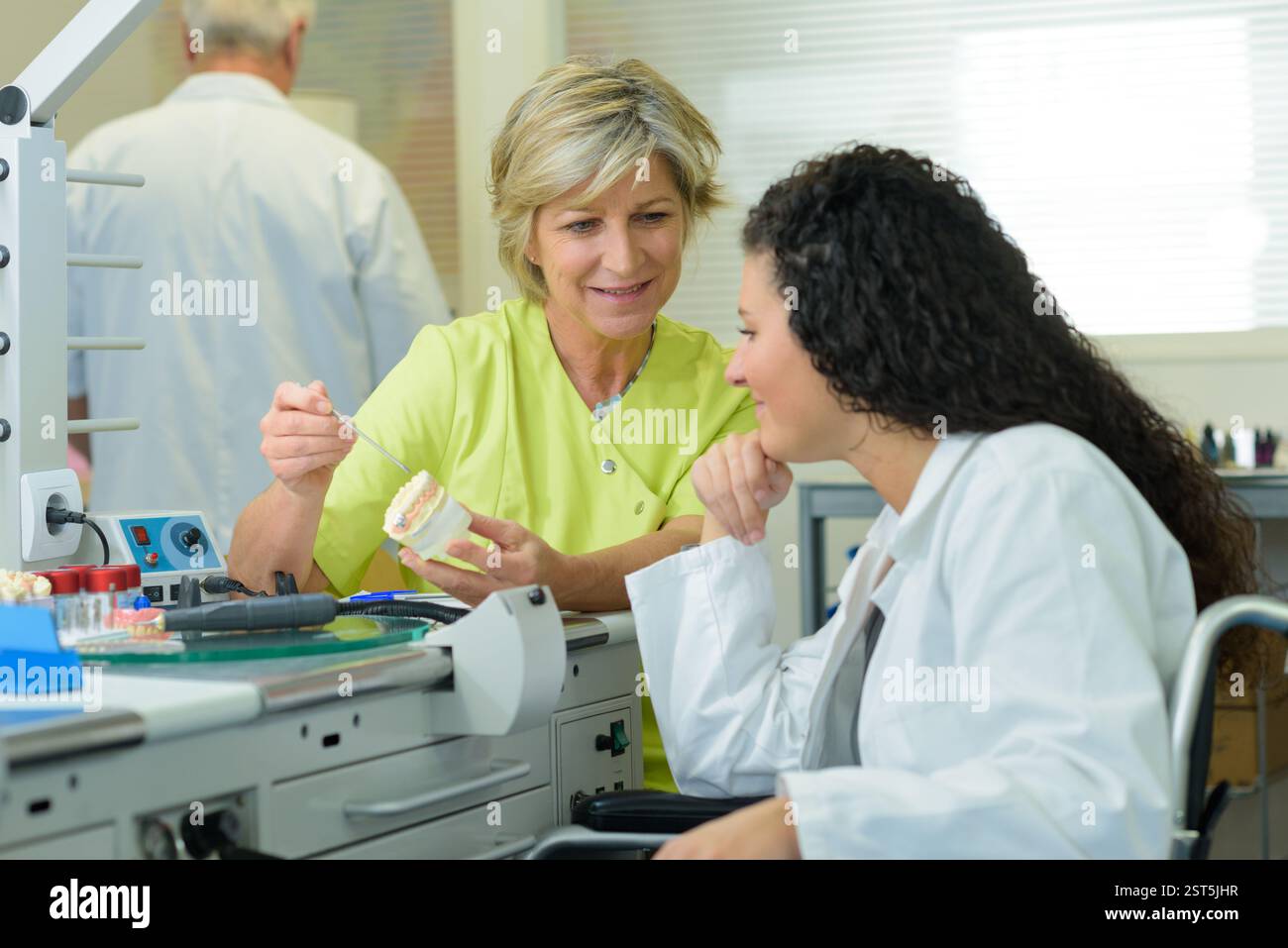 portrait of dental implant design concept Stock Photo - Alamy