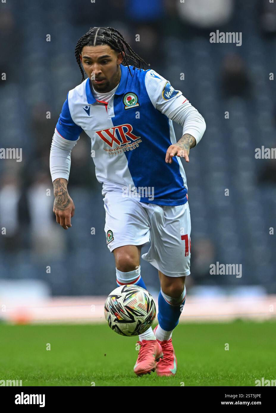 Blackburn Rovers' Tyrhys Dolan during the Sky Bet Championship match at ...