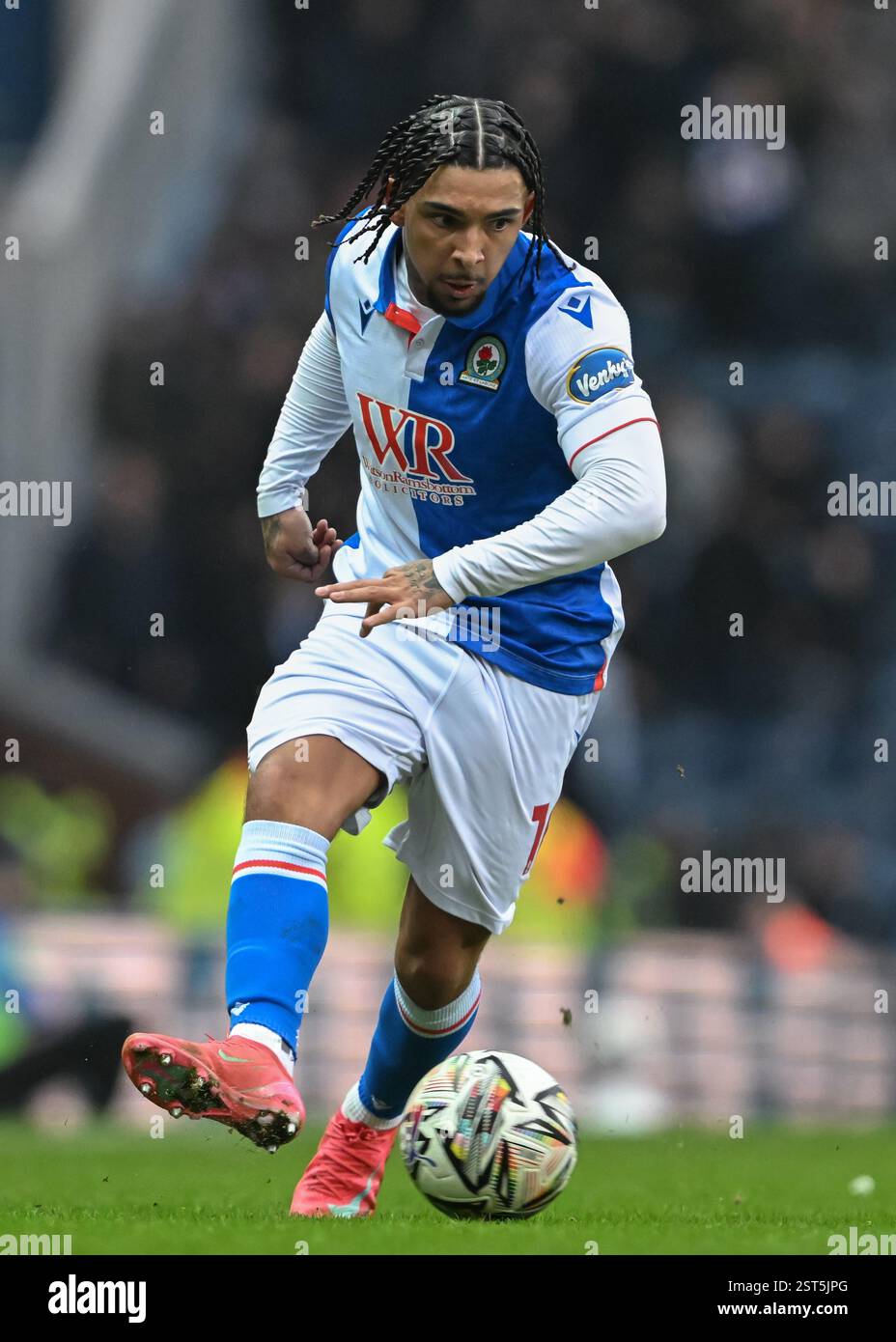 Blackburn Rovers' Tyrhys Dolan during the Sky Bet Championship match at ...