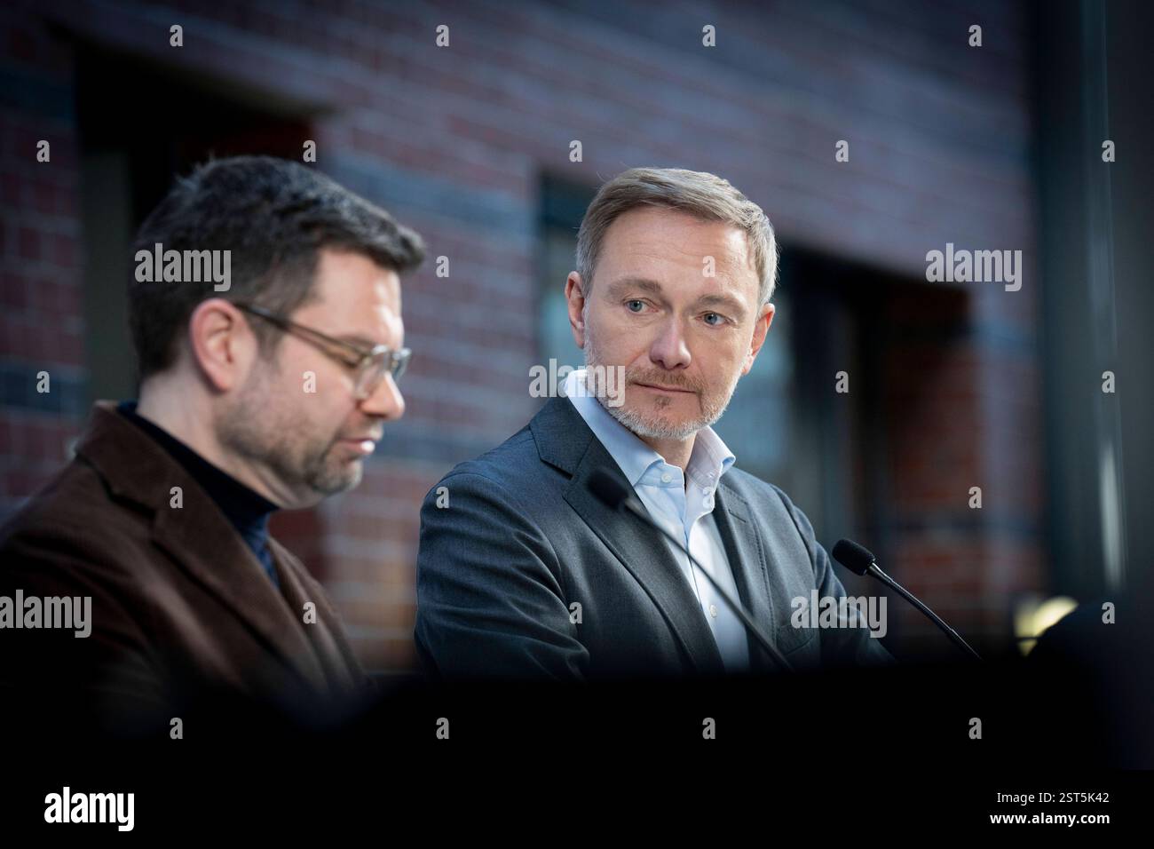 Pressekonferenz, FDP, Marco Buschmann, Christian Lindner ...