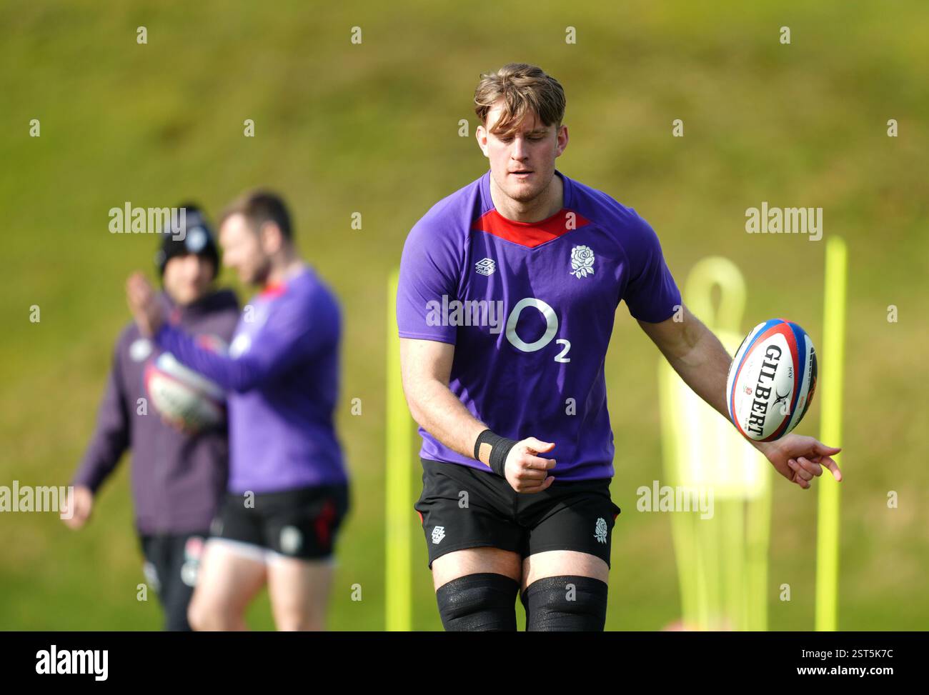 England's Alex Coles during a training session at the Honda England ...
