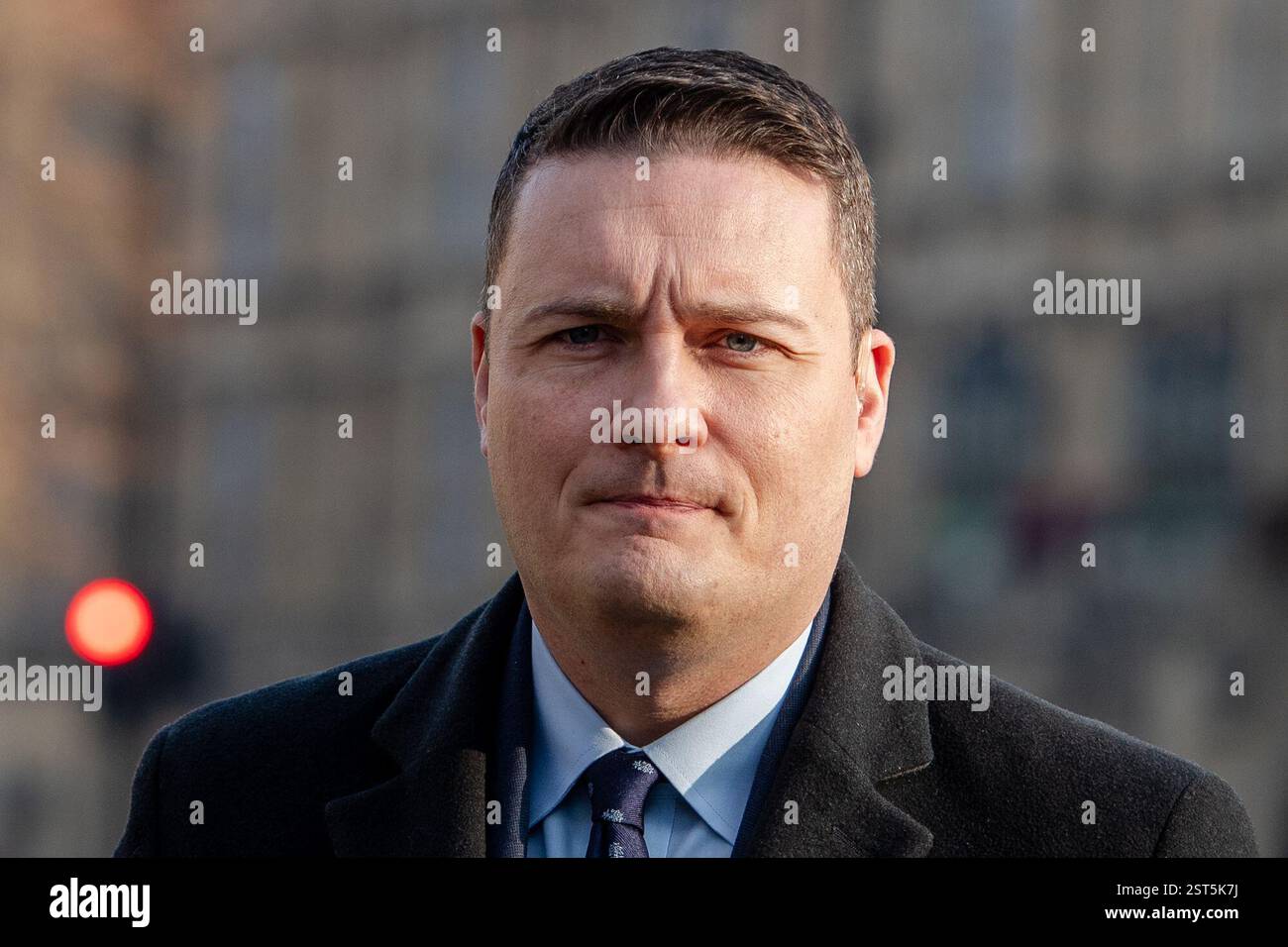 London, UK. 17 February 2025. UK Health Secretary Wes Streeting is ...