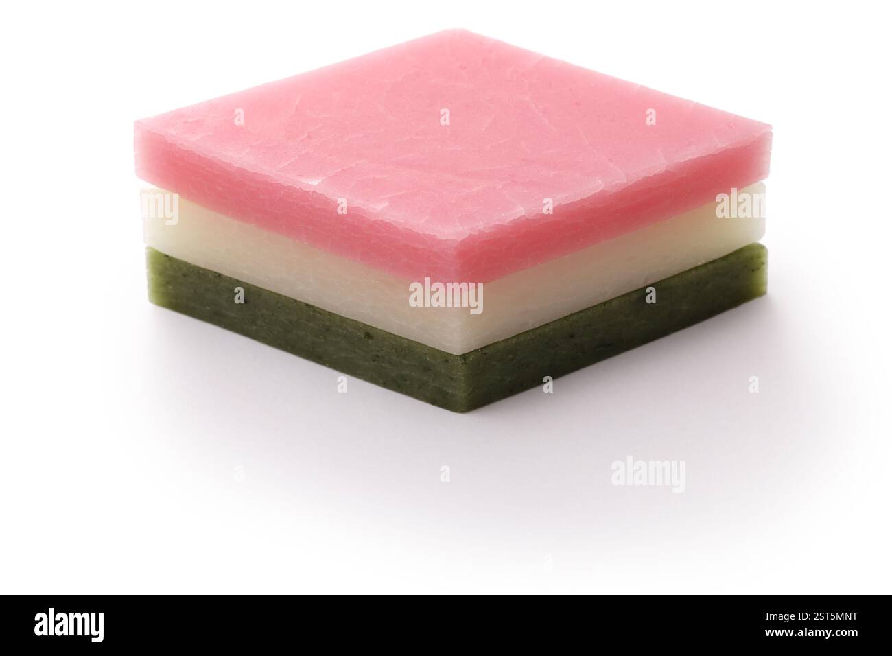 Hishimochi, Japanese diamond shaped rice cake Stock Photo - Alamy