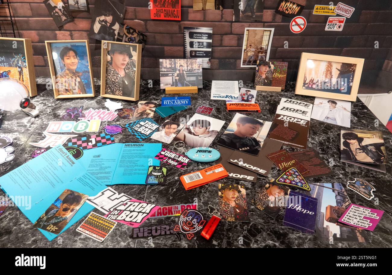 BTS J-Hope's birthday, Feb 17, 2025 : A cafe decorated to celebrate BTS ...