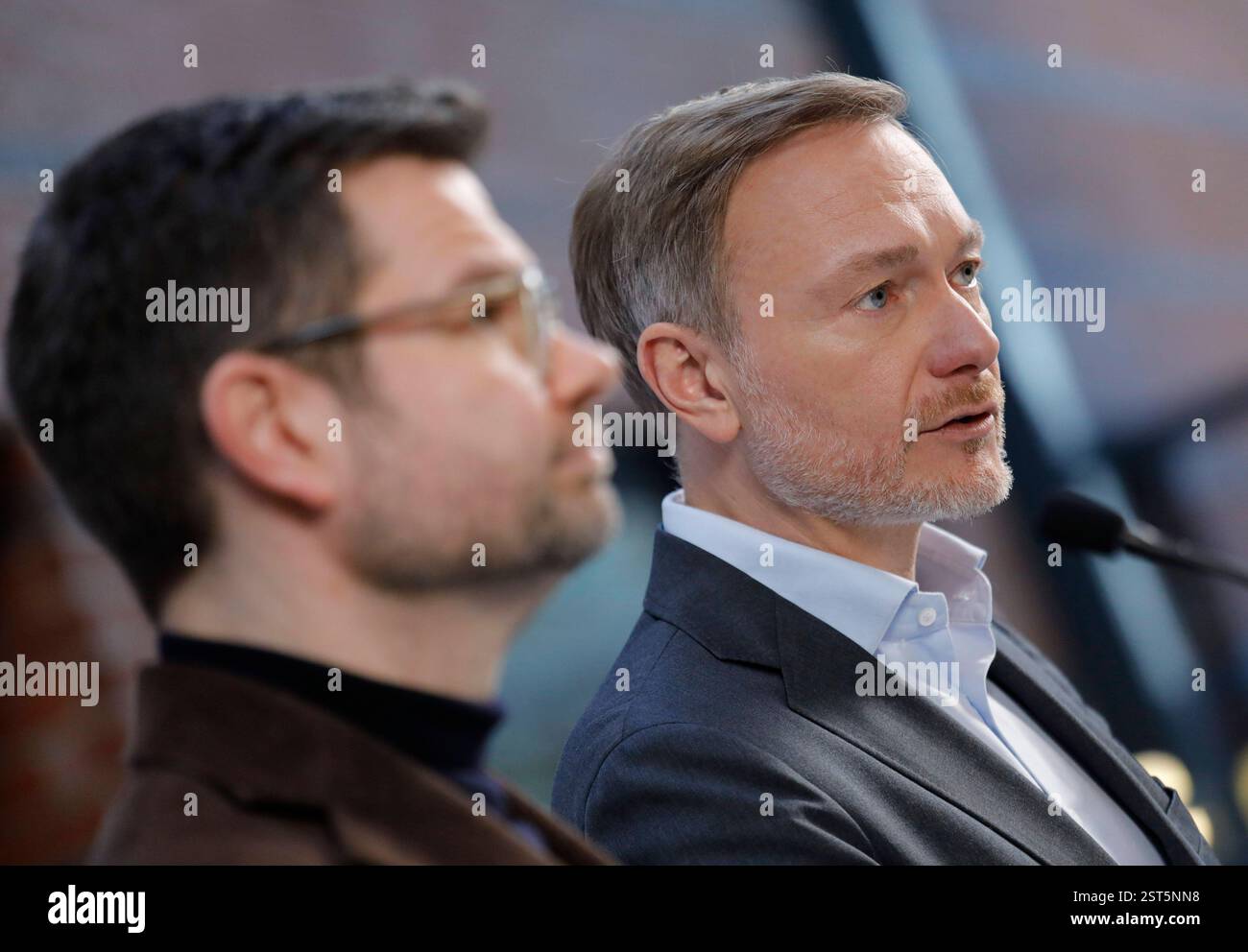 FDP-Generalsekretärs Dr. Marco Buschmann MdB., Christian Lindner MdB ...