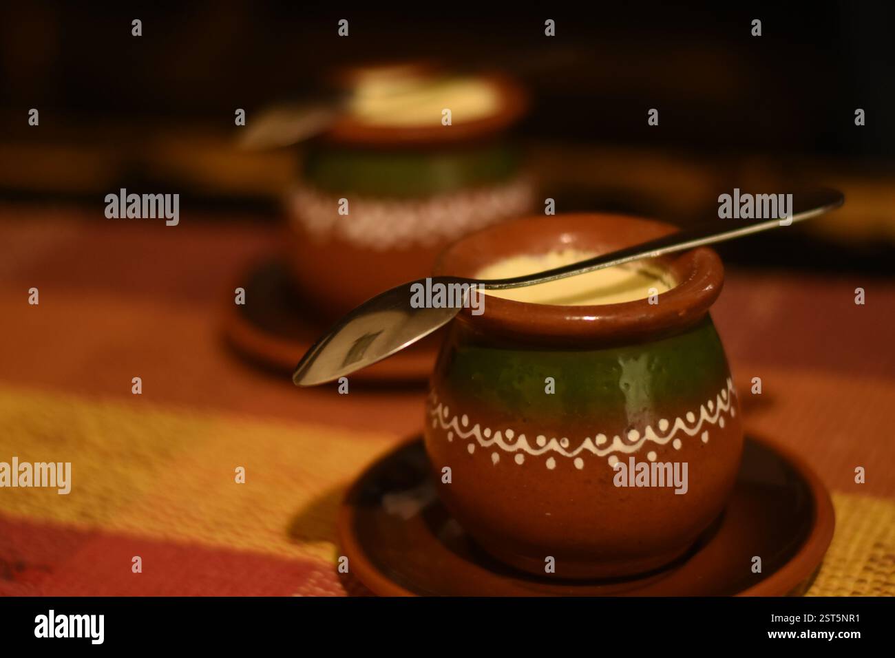 Traditional Serbian homemade sour milk Stock Photo - Alamy