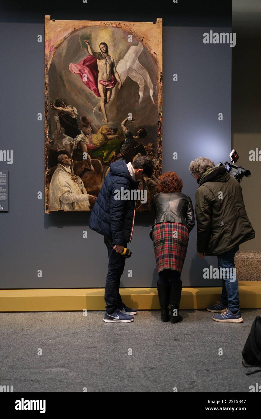 the presentation of the exhibition 'El Greco. Santo Domingo el Antiguo ...