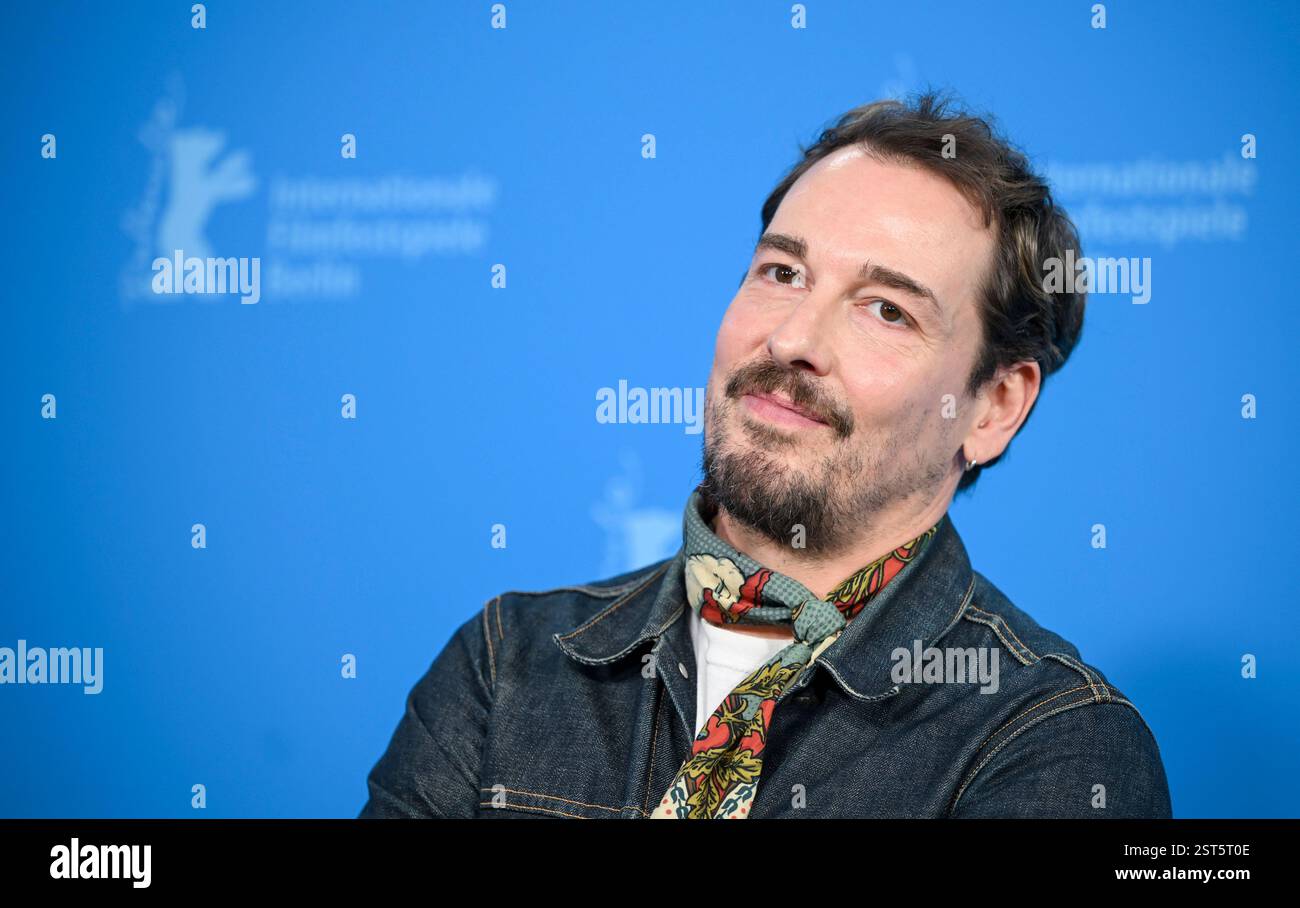 Berlin, Germany. 17th Feb, 2025. Actor Felix Kramer at the photocall ...