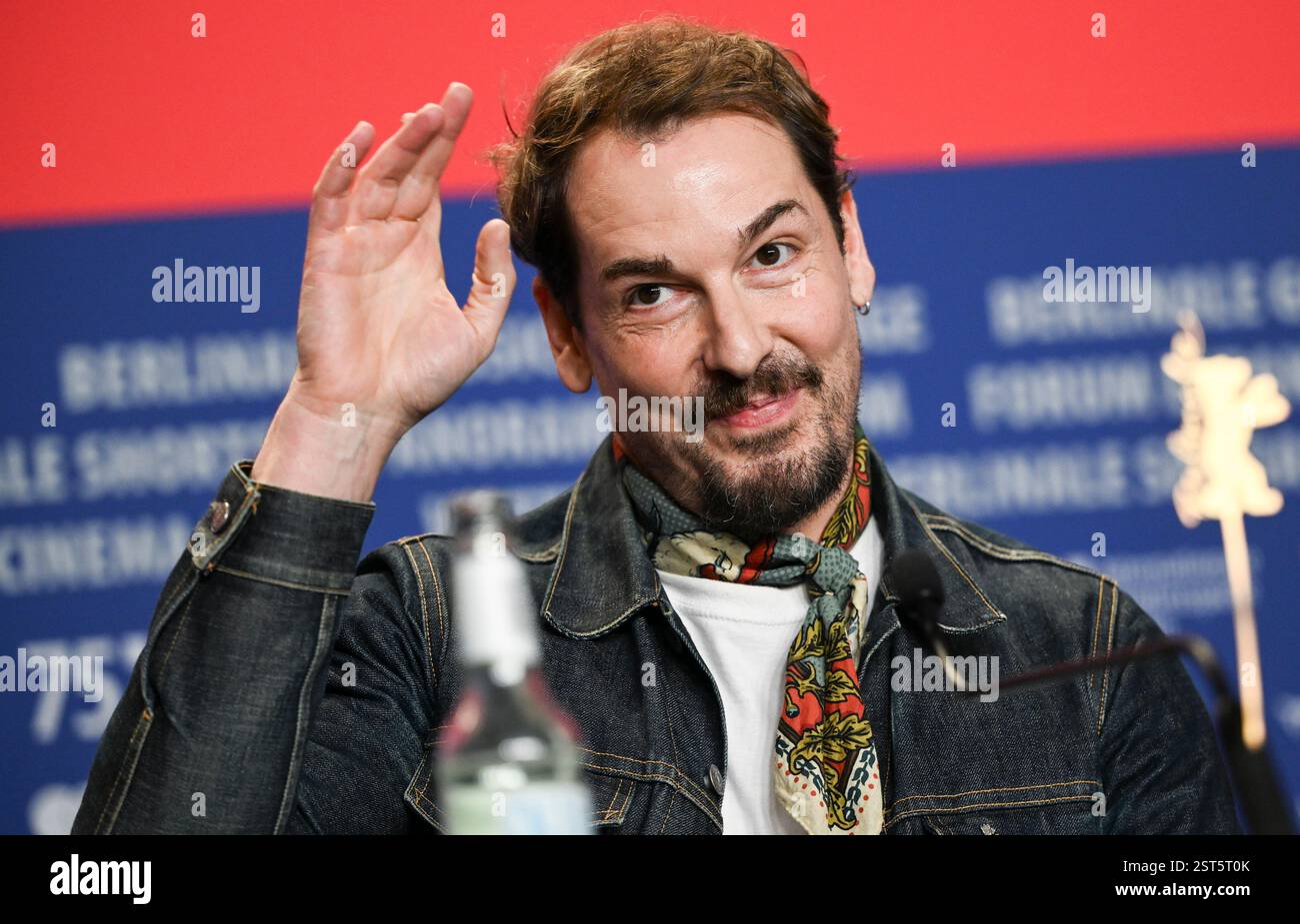 Berlin, Germany. 17th Feb, 2025. Actor Felix Kramer at the press ...