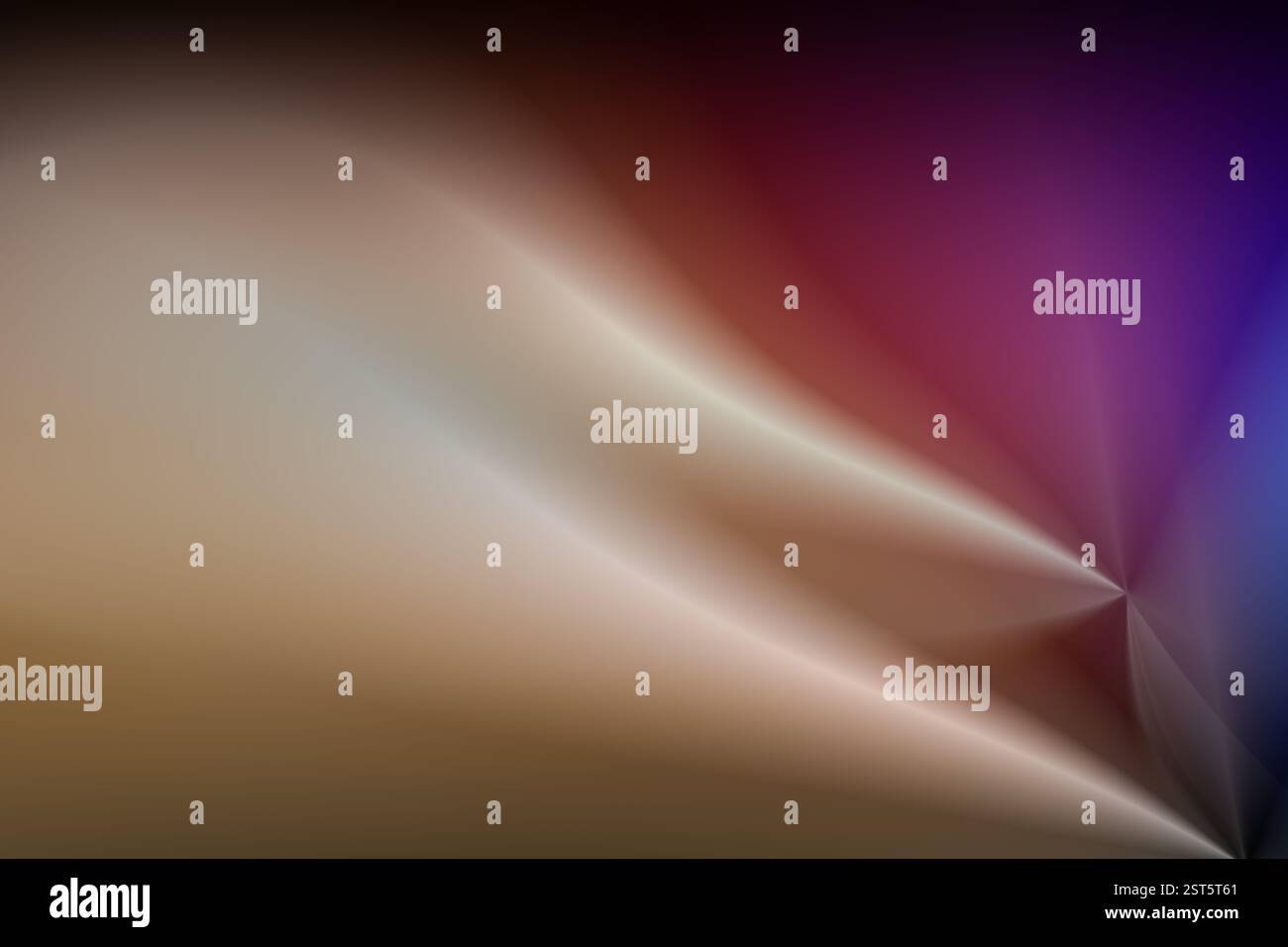 abstract gradient background. Ivory cream 3d wave shapes with thin tip ...