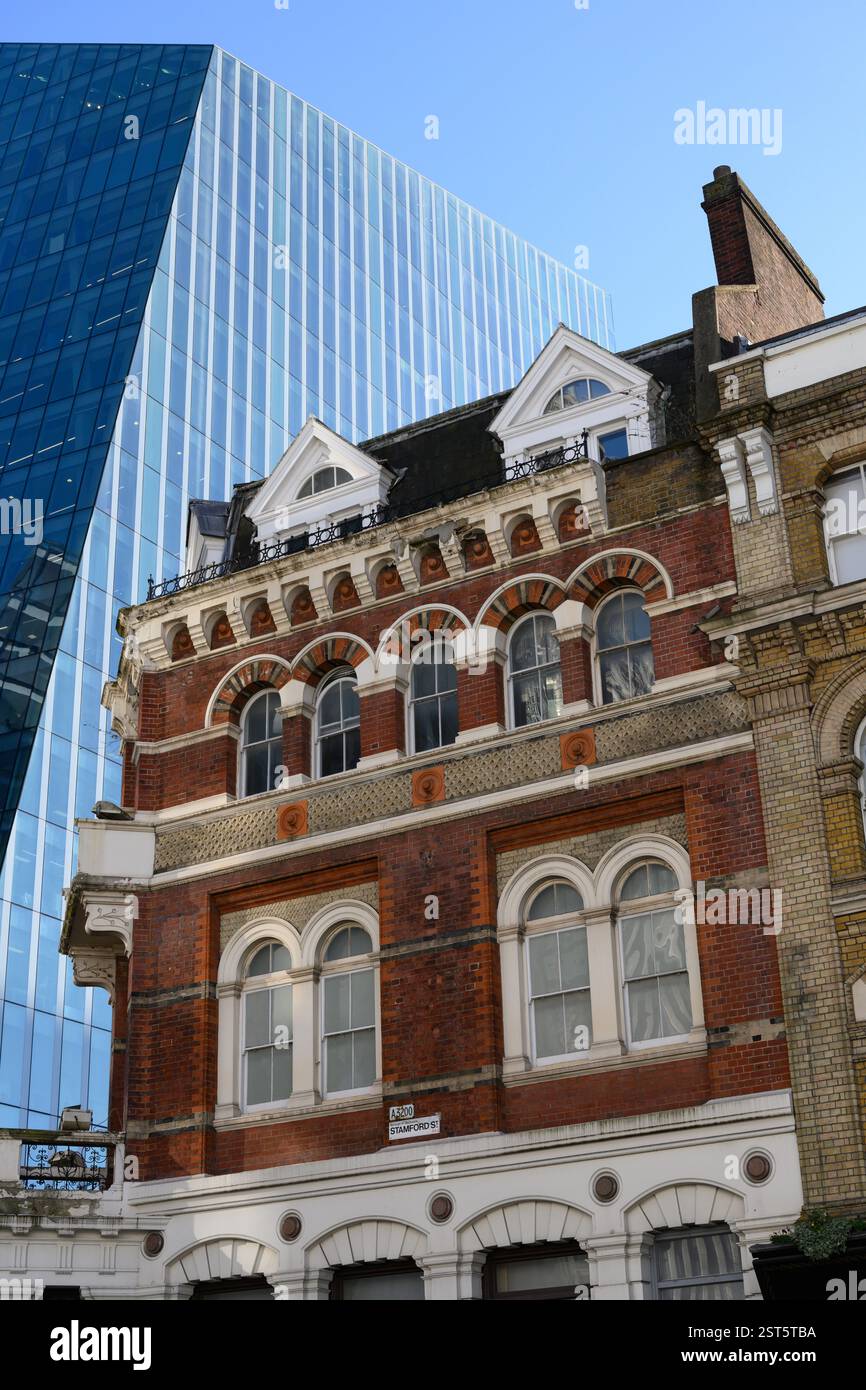 London, UK. January 30th 2025. Classic London architecture and modern ...