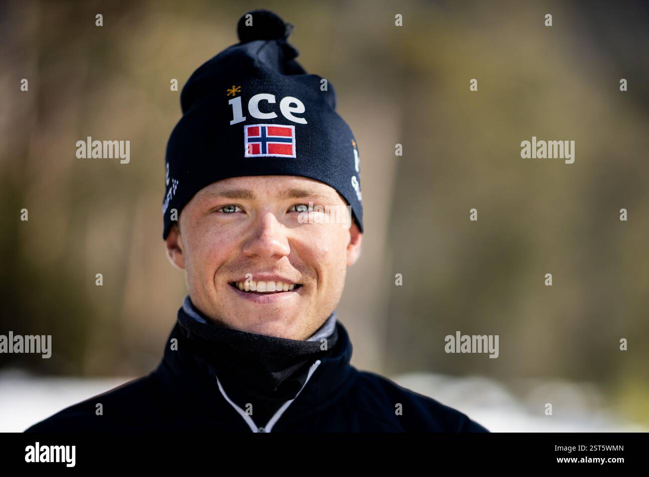 Martin Uldal poses for a portrait at a press event with, Norway ...