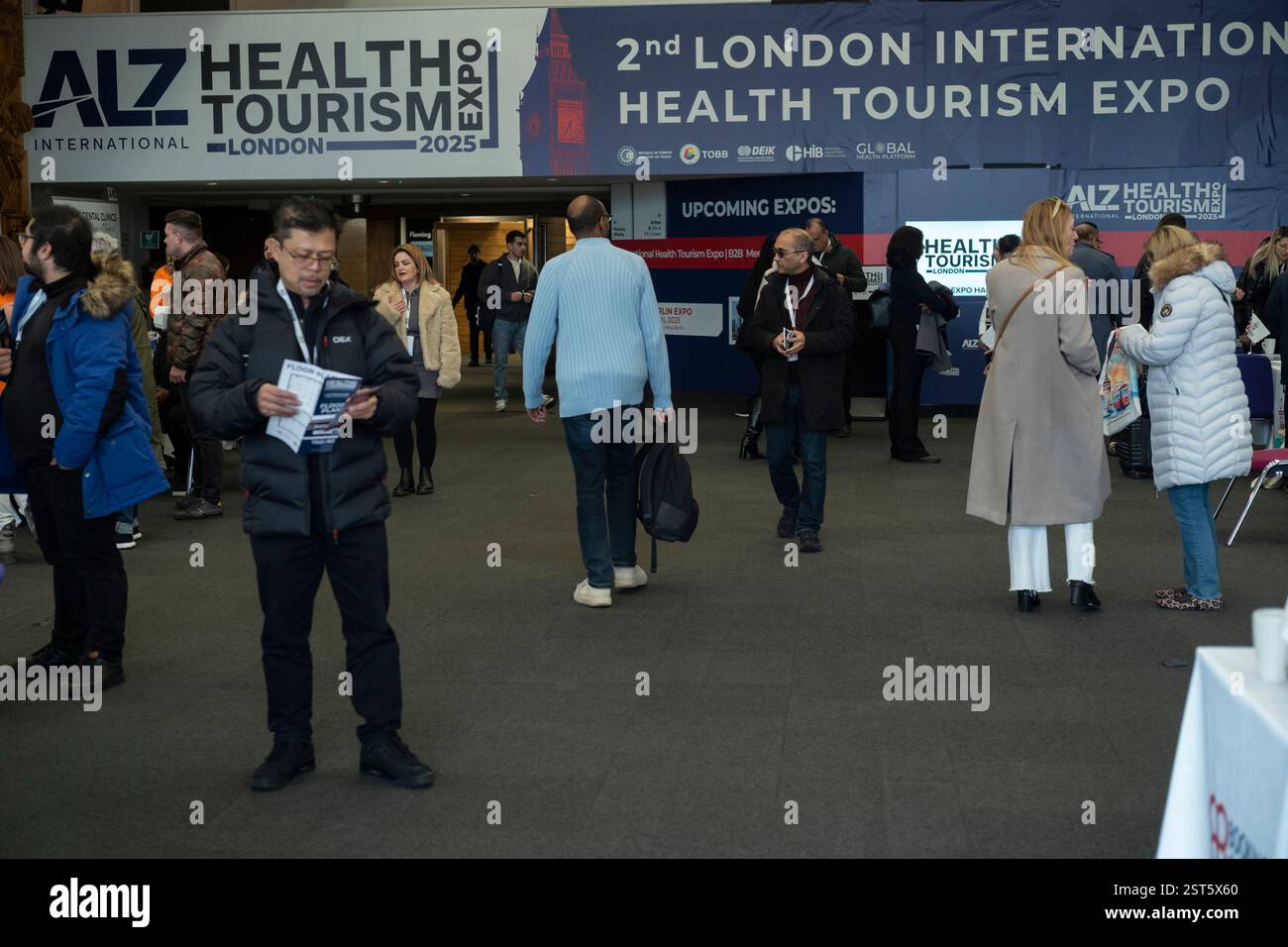 The London International Health Tourism Expo, held at Queen Elizabeth ...