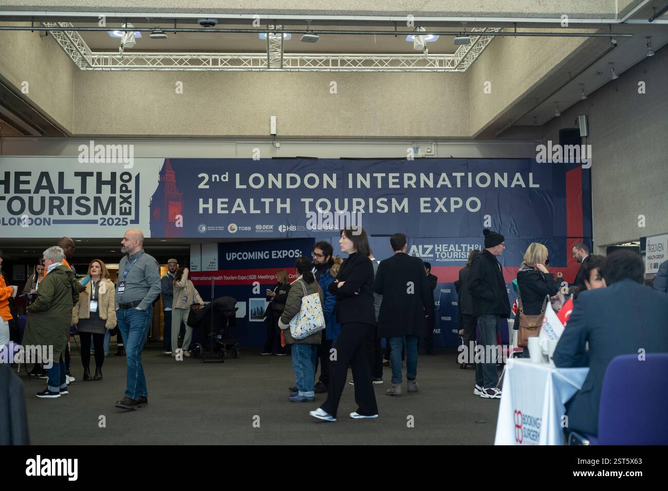 The London International Health Tourism Expo, held at Queen Elizabeth ...